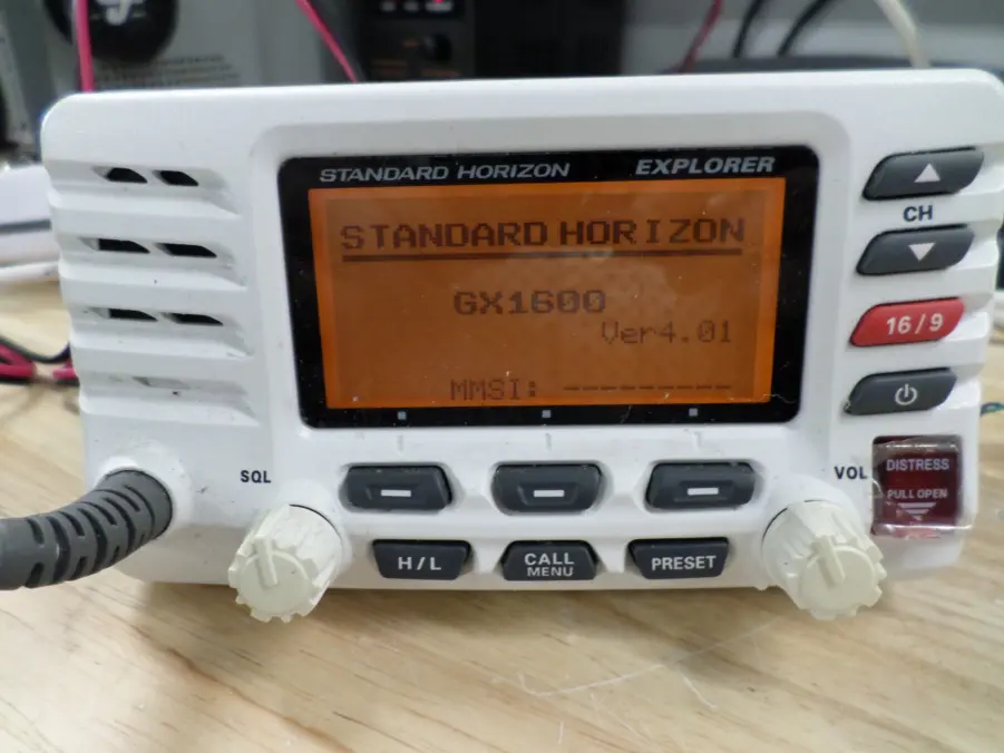 Standard Horizon GX1600 Explorer Marine VHF Radio - Tested - Max Marine ...