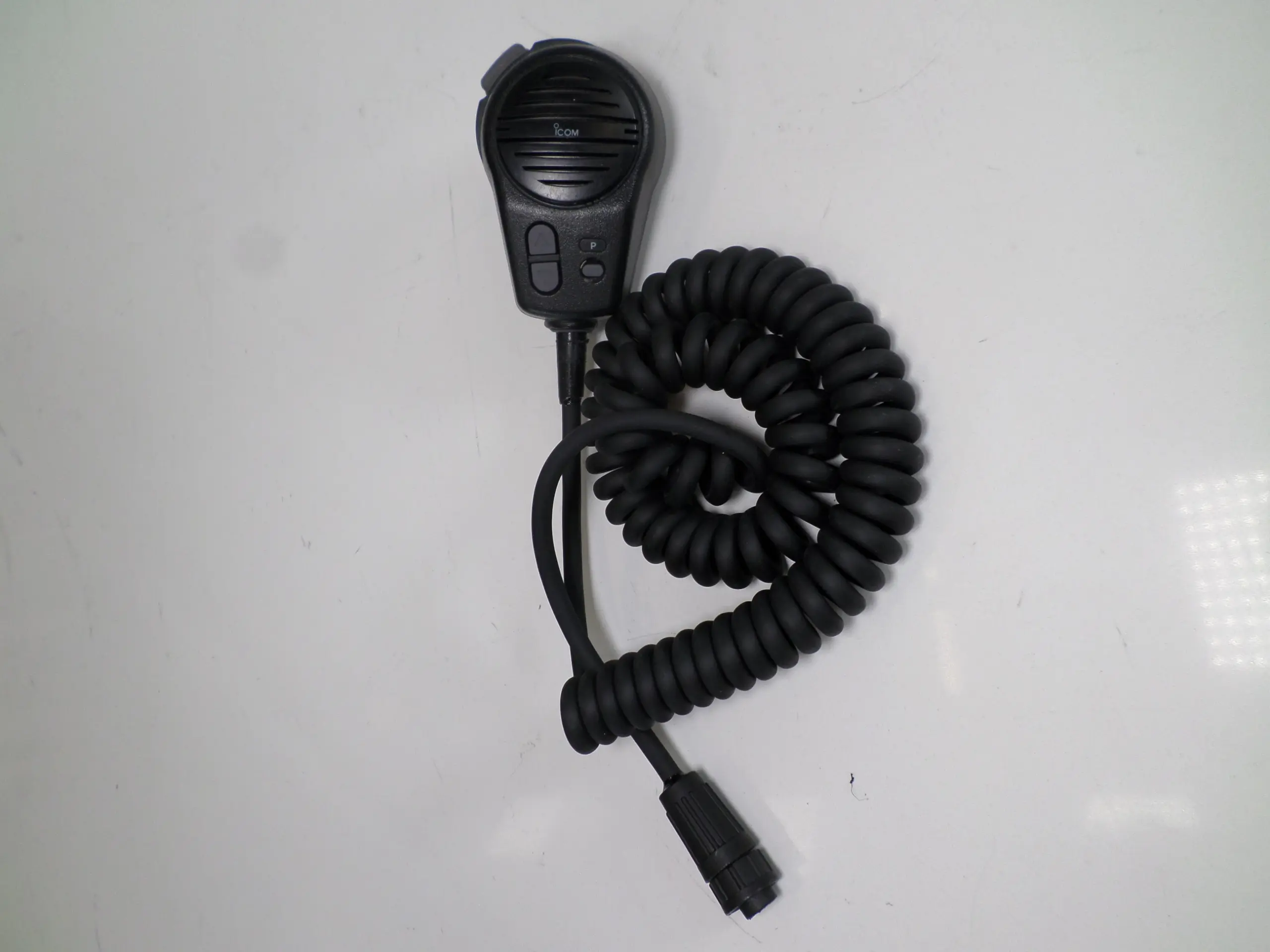 Icom HM-135 Hand Mic for IC-M802 SSB Radio - New Cable - Max Marine ...