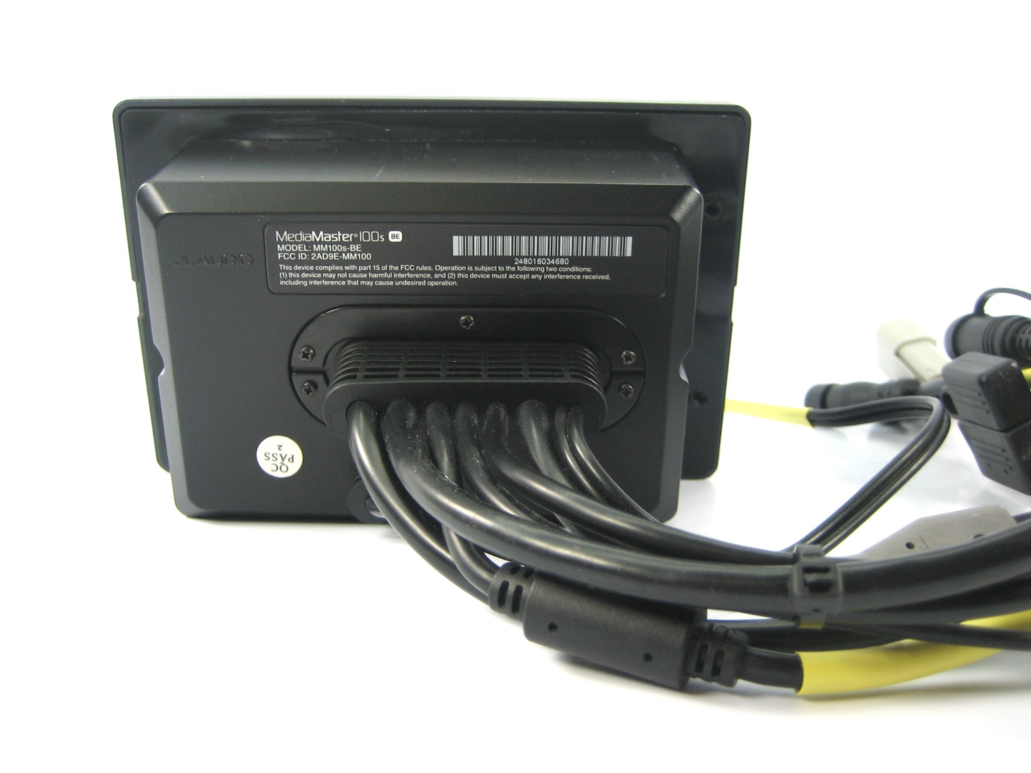 JL MediaMaster MM100S-BE Marine Waterproof Source Stereo Head Unit ...