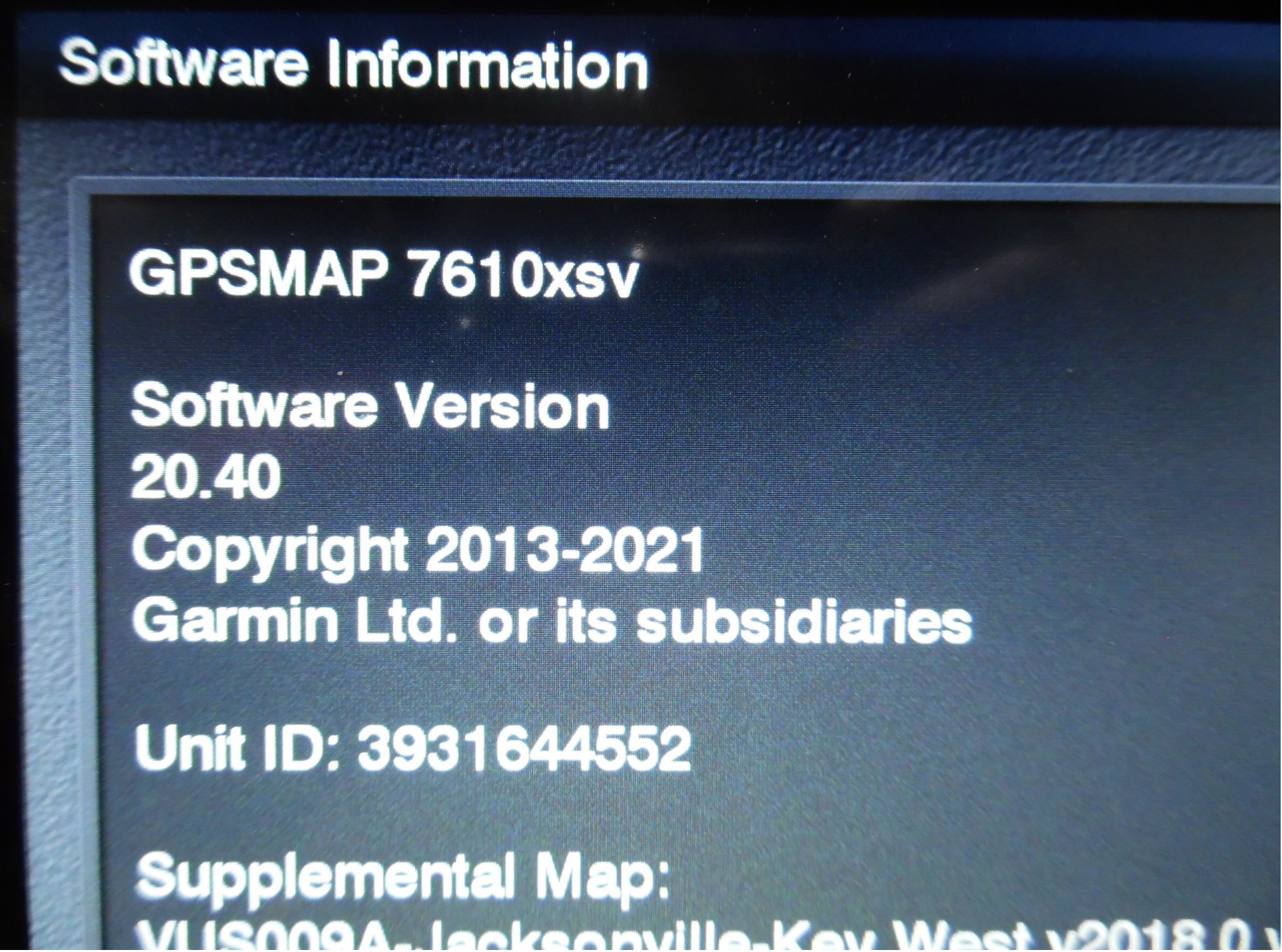 Garmin GPSMap 7610XSV Unit w/ internal CHIRP Sonar (Tested Good) 90 Day ...