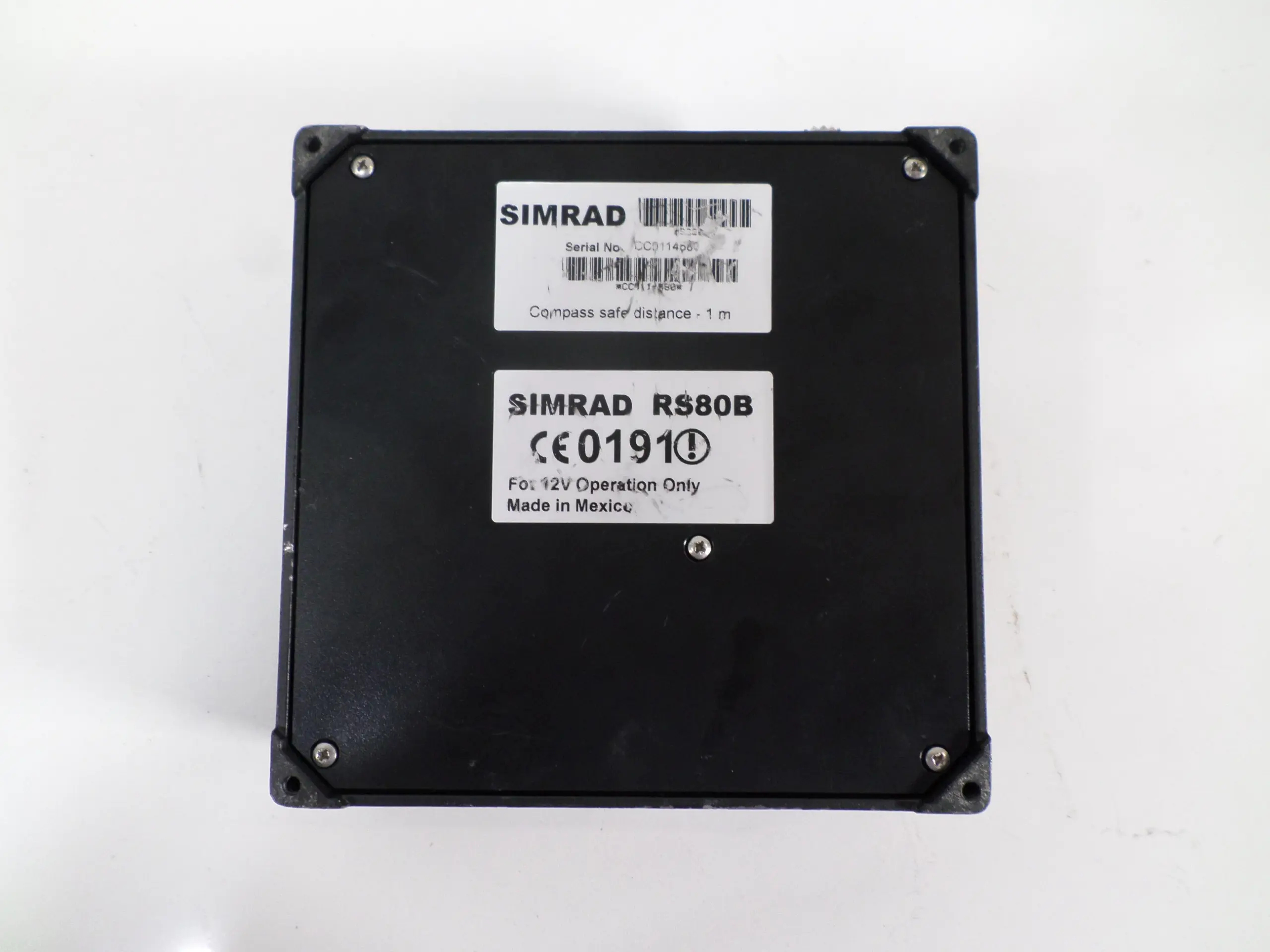 Simrad RS80B Marine Black Box VHF Radio - Tested - Max Marine Electronics