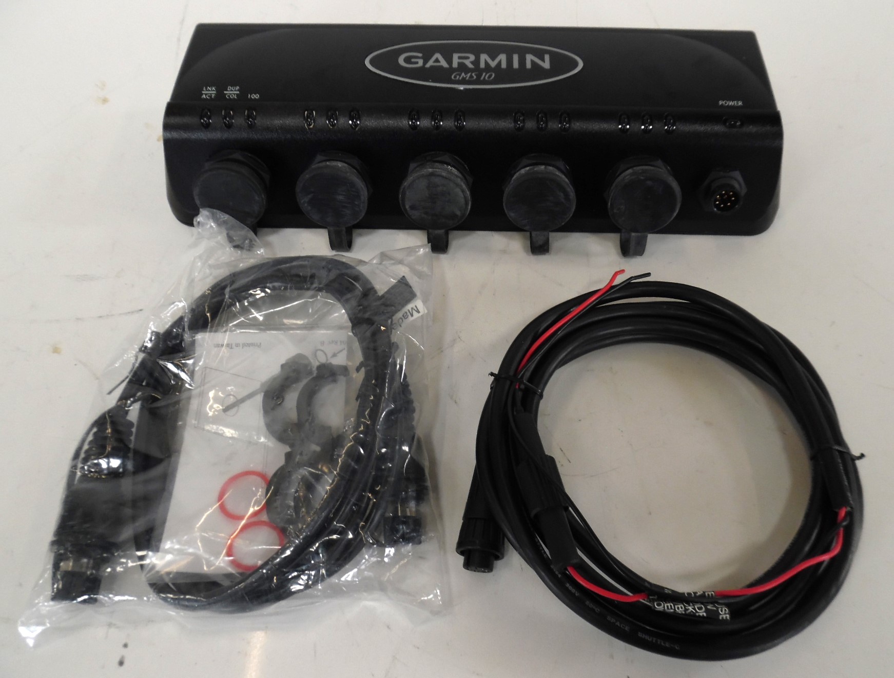 Garmin GMS10 Network Expander Tested w/Cables Good Cond 90 Day Warranty ...