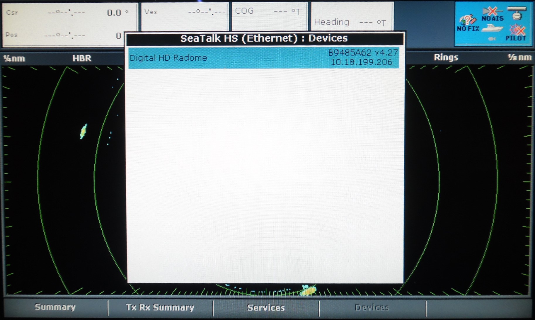 Raymarine RD418HD 4kW 18" Digital Color Radome w/ NEW 10m Cable ...