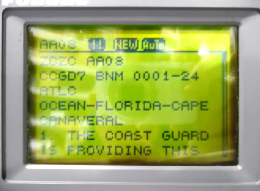 Furuno NX-300-D NAVTEX Paperless Receiver w/NX-3H-D Antenna~*Tested ...