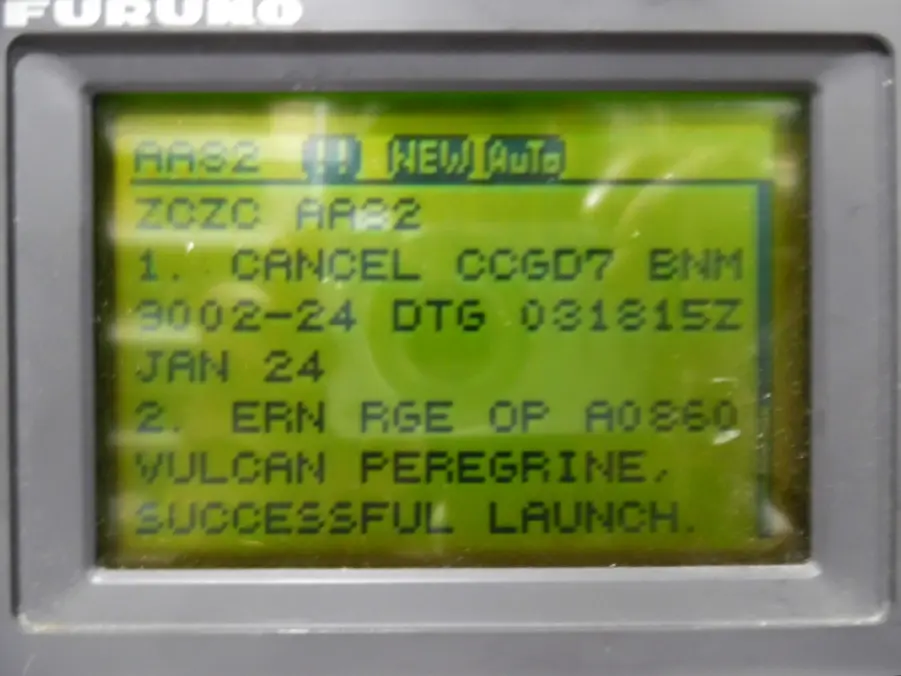 Furuno NX-300-D NAVTEX Paperless Receiver w/NX-3H Antenna **Tested ...