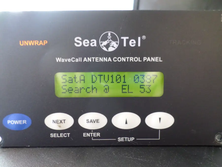 Seatel TV-At-Sea Antenna Control Panel Part No. 119547 - Tested* - Max ...