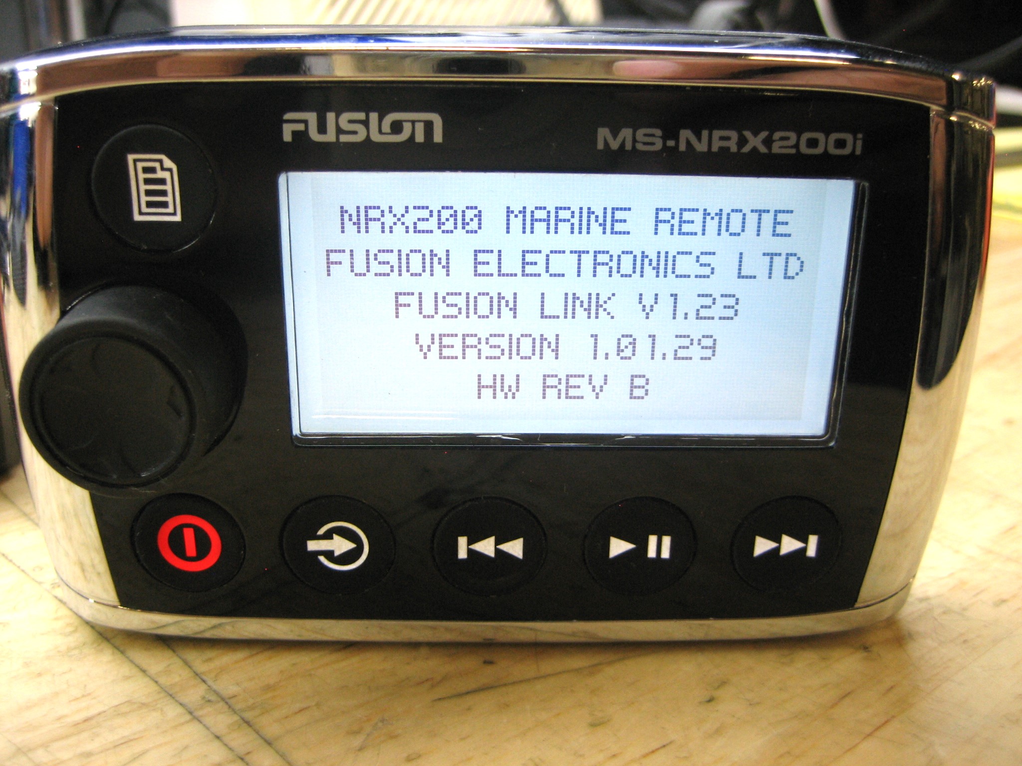 Fusion MS-NRX200i Wired Remote Control/NMEA2000 - Max Marine Electronics
