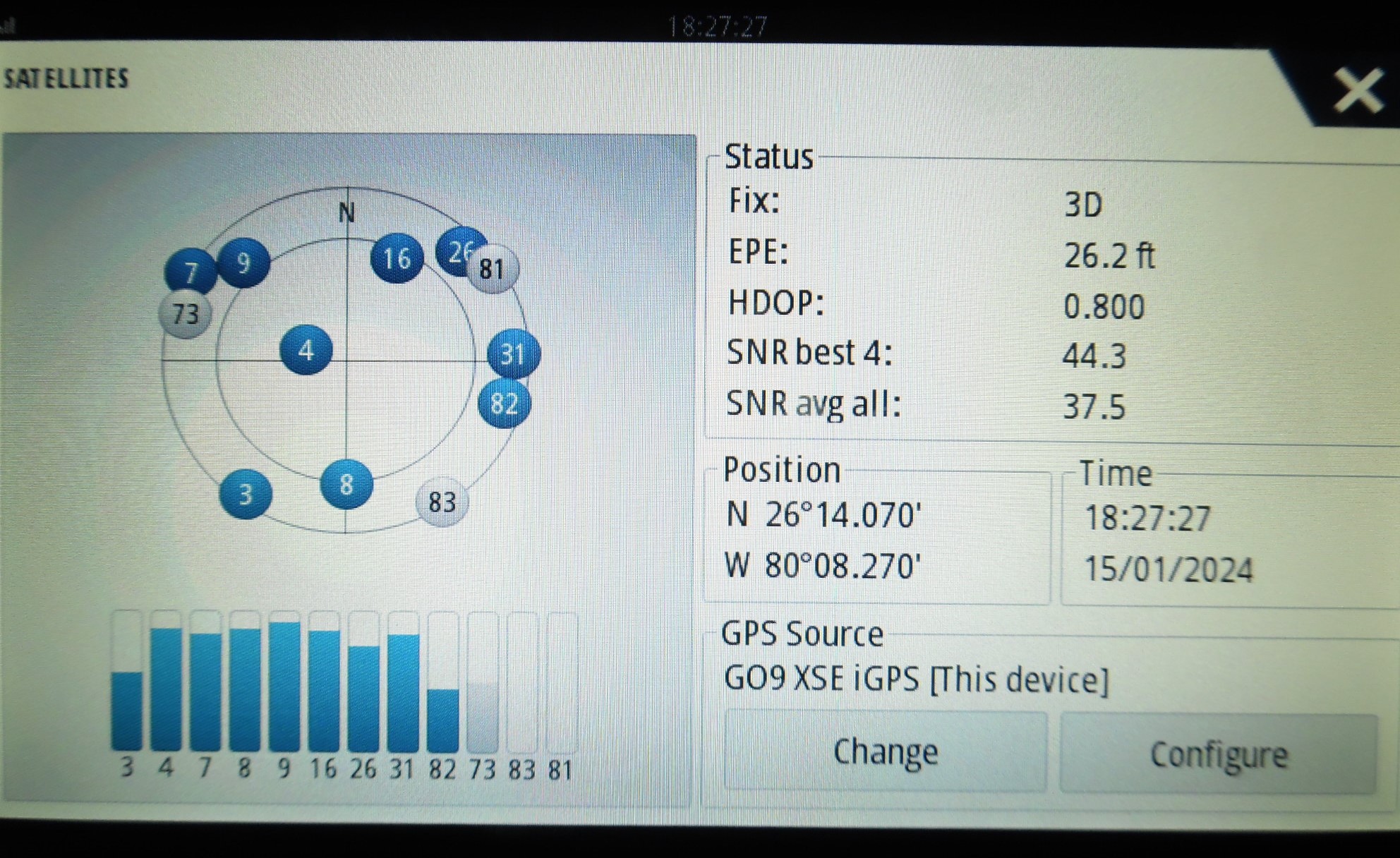 Simrad GO9 XSE MFD W/ Suncover (Tested Good) 90 Day Warranty - Max ...