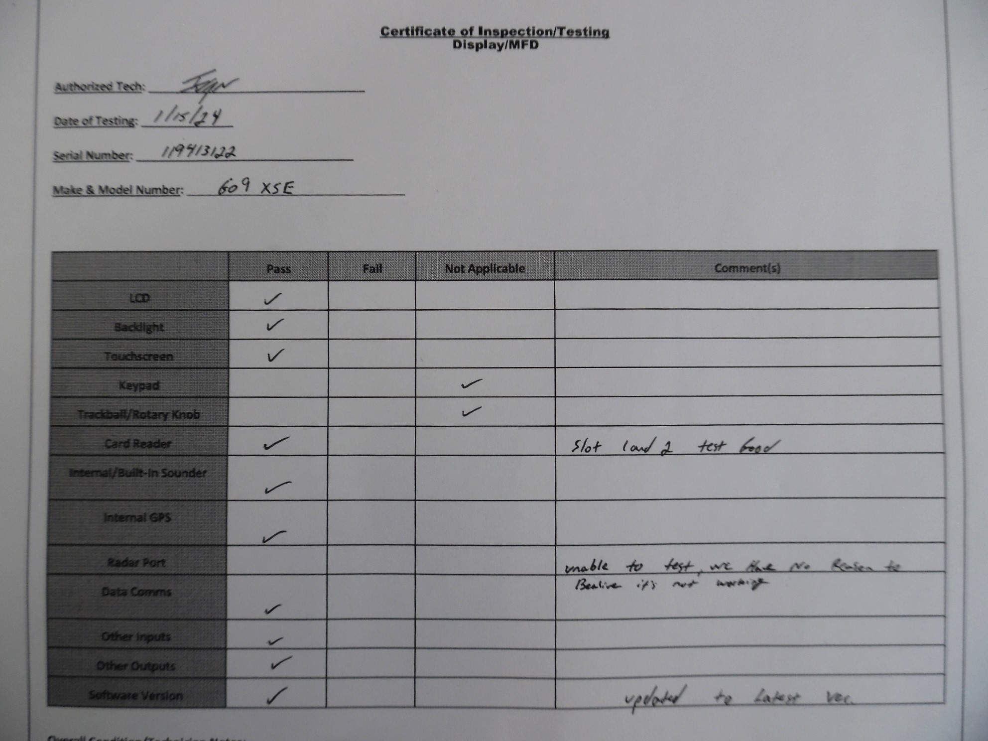 Simrad GO9 XSE MFD W/ Suncover (Tested Good) 90 Day Warranty - Max ...