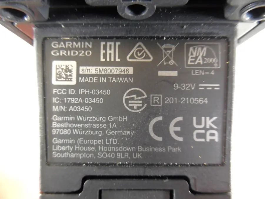 Garmin Grid 20 Remote Input Device (010-02011-00) Tested Good (90 Day ...