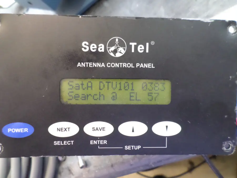 Seatel TV-At-Sea Antenna Control Panel Part No. 119547 - Tested** - Max ...