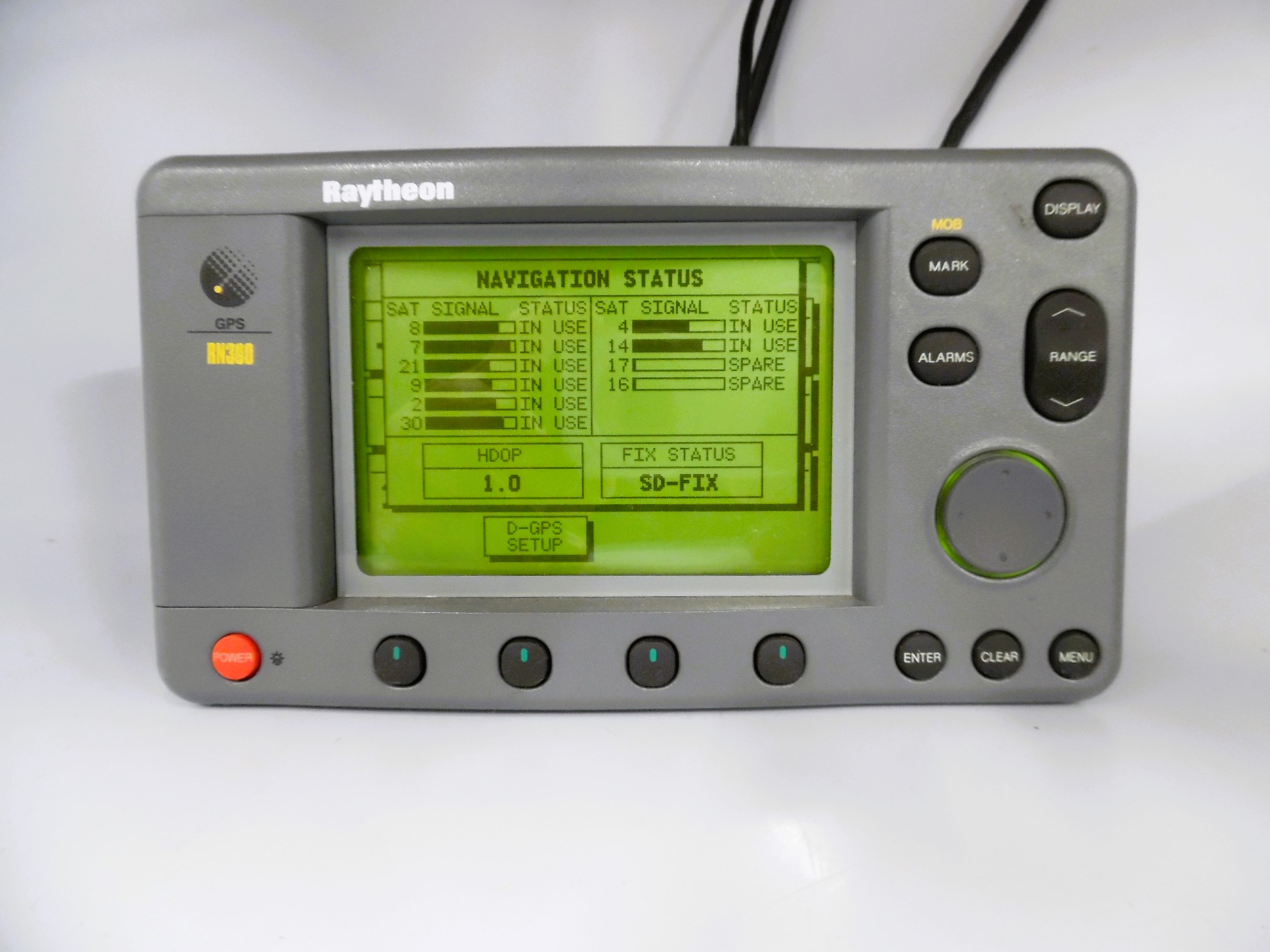 Raytheon Passive GPS Antenna W/32' Cable TNC Connector For GPS/AIS Units R62241 - Max Marine ...