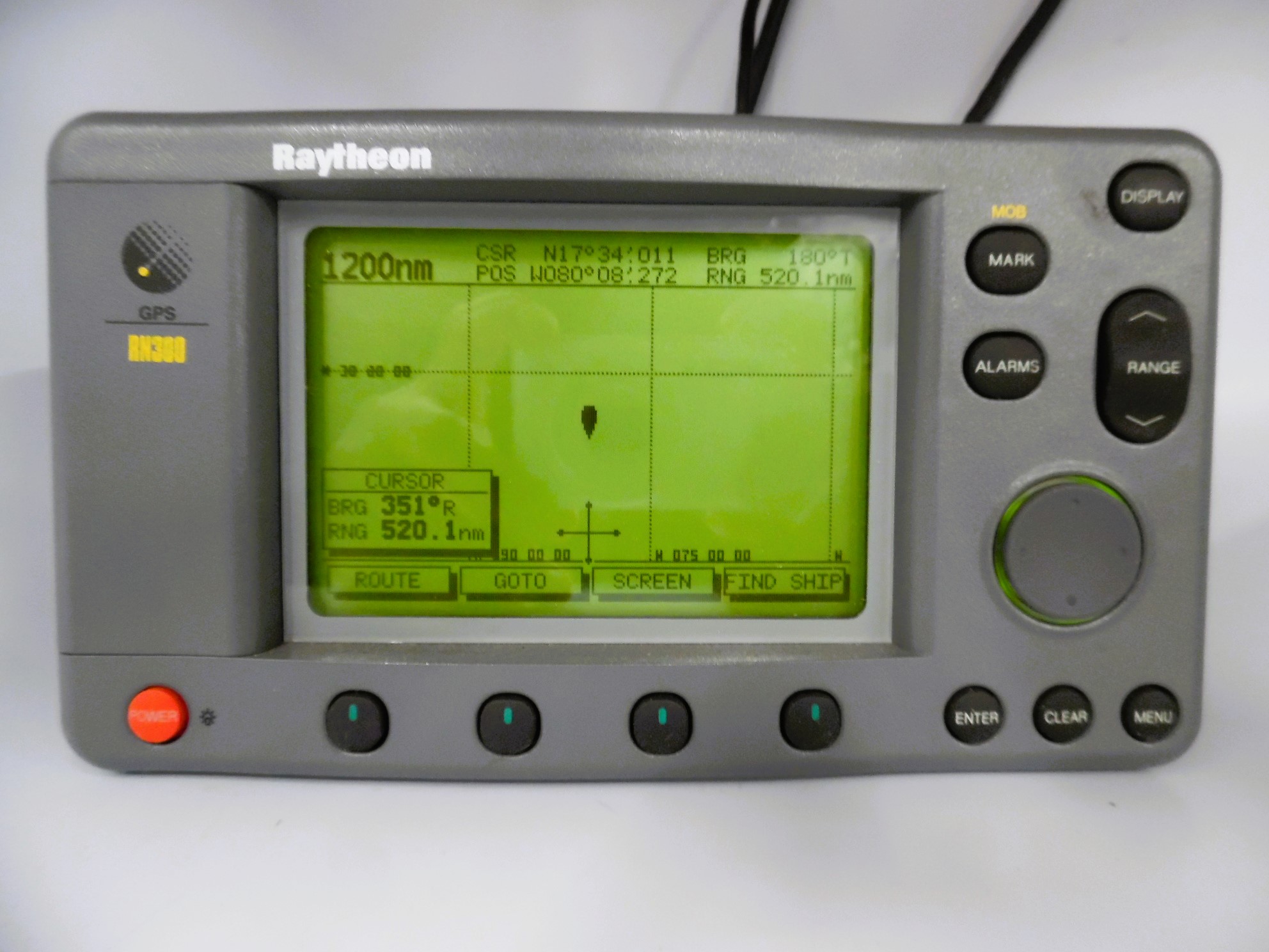 Raymarine - RN300 RayNav GPS Plotter Display w/ Sun Cover - E32017 ...