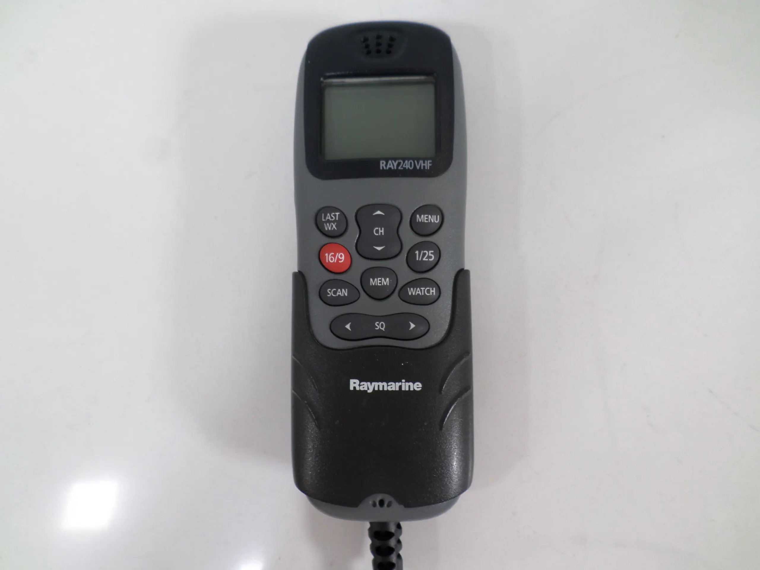 Raymarine RAY240 VHF Radio Unit Handset Model No. E45009 with Cradle ...