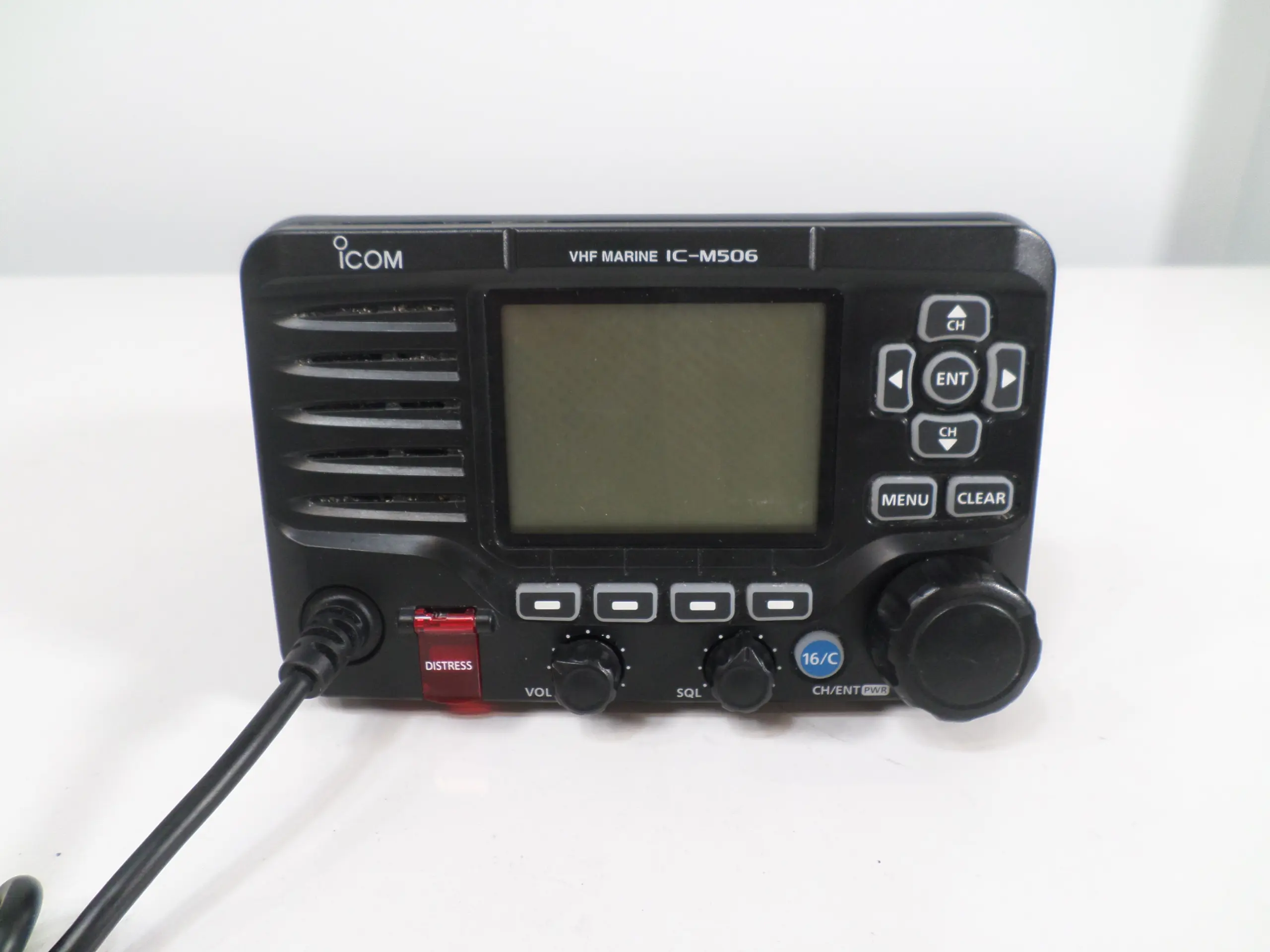 Icom IC-M506 Submersible Marine DSC VHF Radio w/ HM-205 Mic - Fully ...