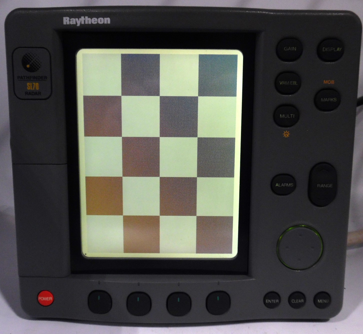 Raytheon *NEW OLD STOCK* 2kW 18" Pathfinder Radome w/ SL70 7" Mono ...