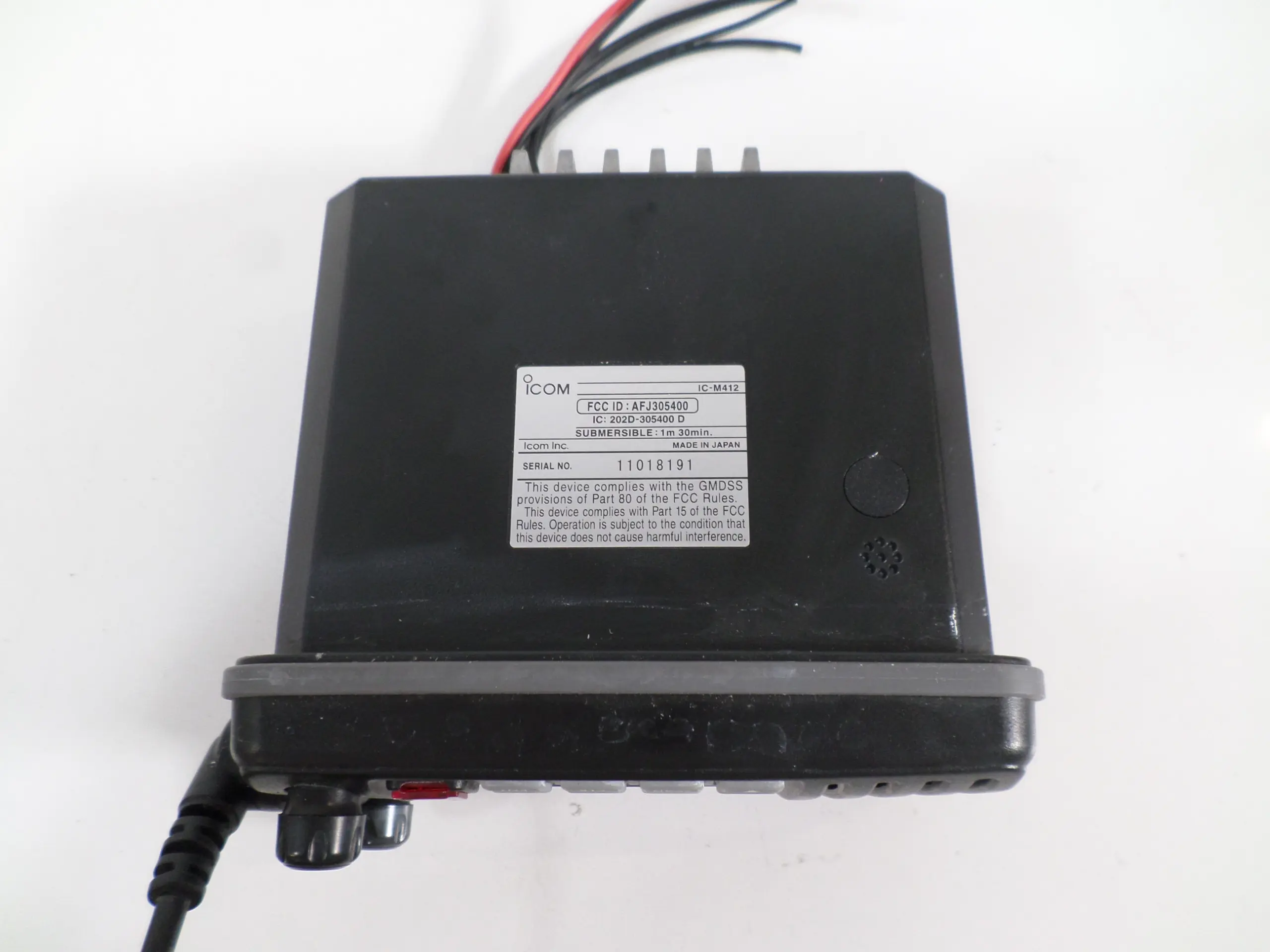 Icom IC-M412 Compact Marine DSC VHF Radio - Max Marine Electronics