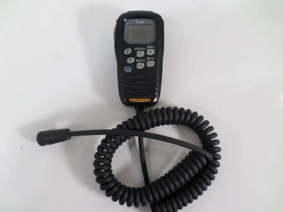 ICOM HM-157B Commandmic II Control Handset for IC-M604/504/422 VHFs ...