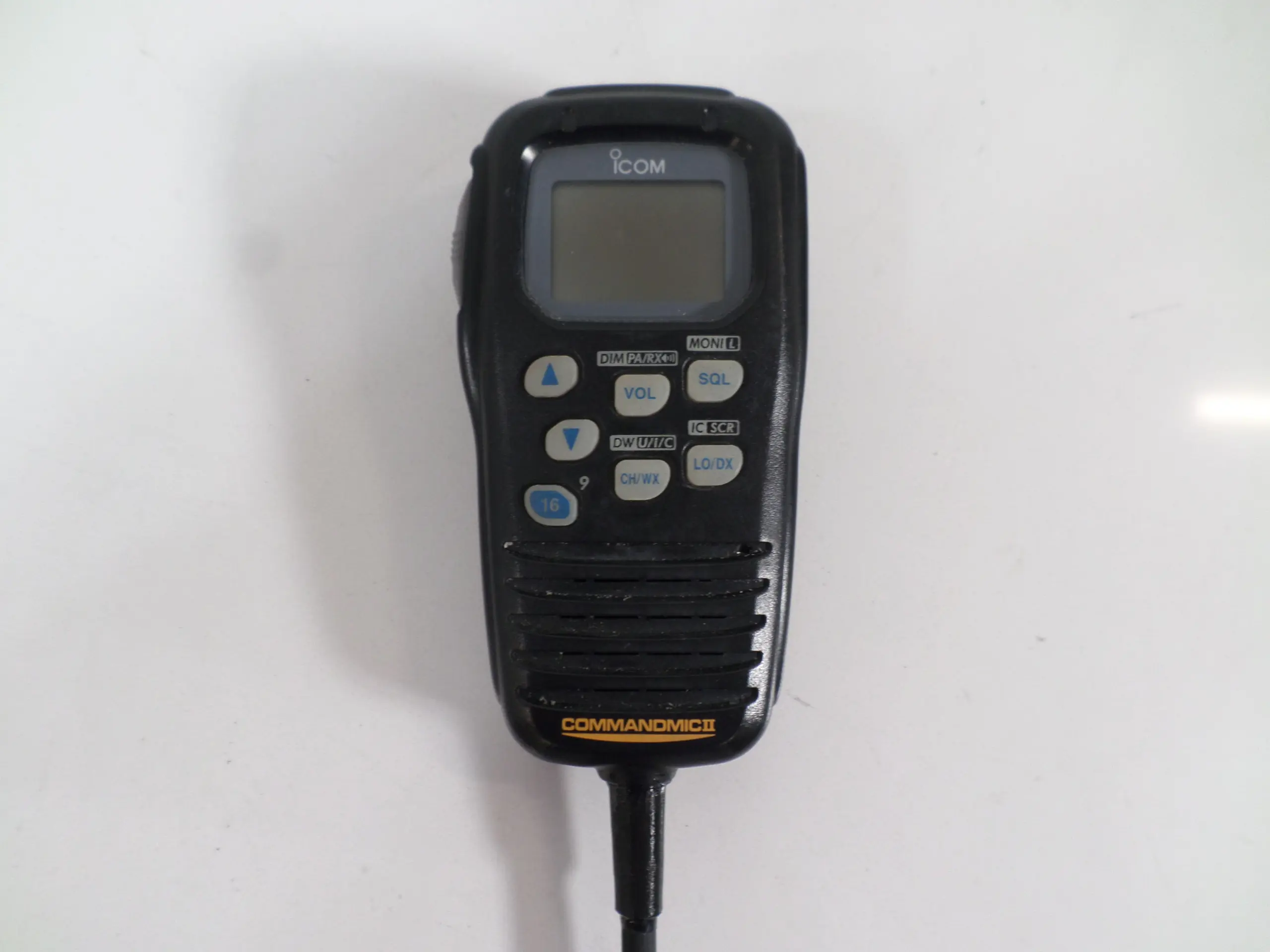 ICOM HM-157B Commandmic II Control Handset for IC-M604/504/422 VHFs ...