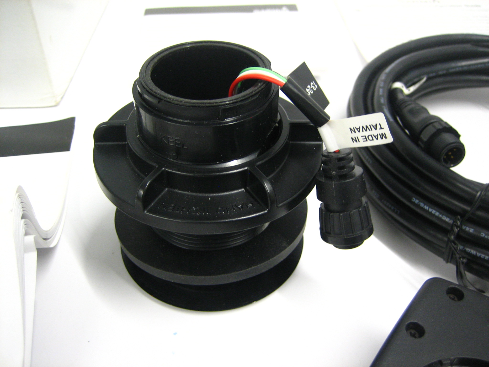 Garmin NMEA2000 Depth Transducer for 13-24 Degree Deadrise - 010-00701 ...