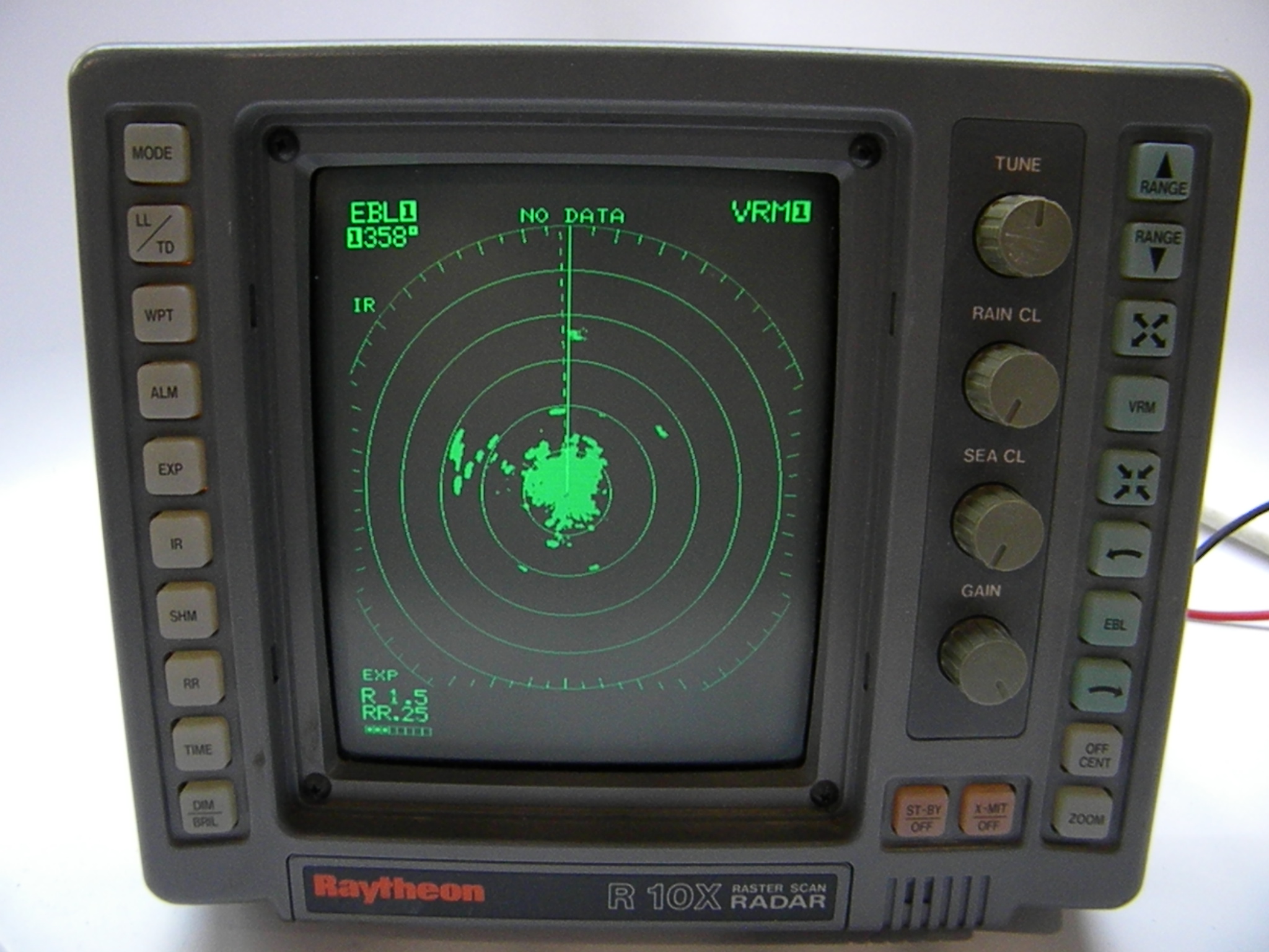 Raytheon R10X Raster Scan Radar System w/50004 18" Radome & Cables ...