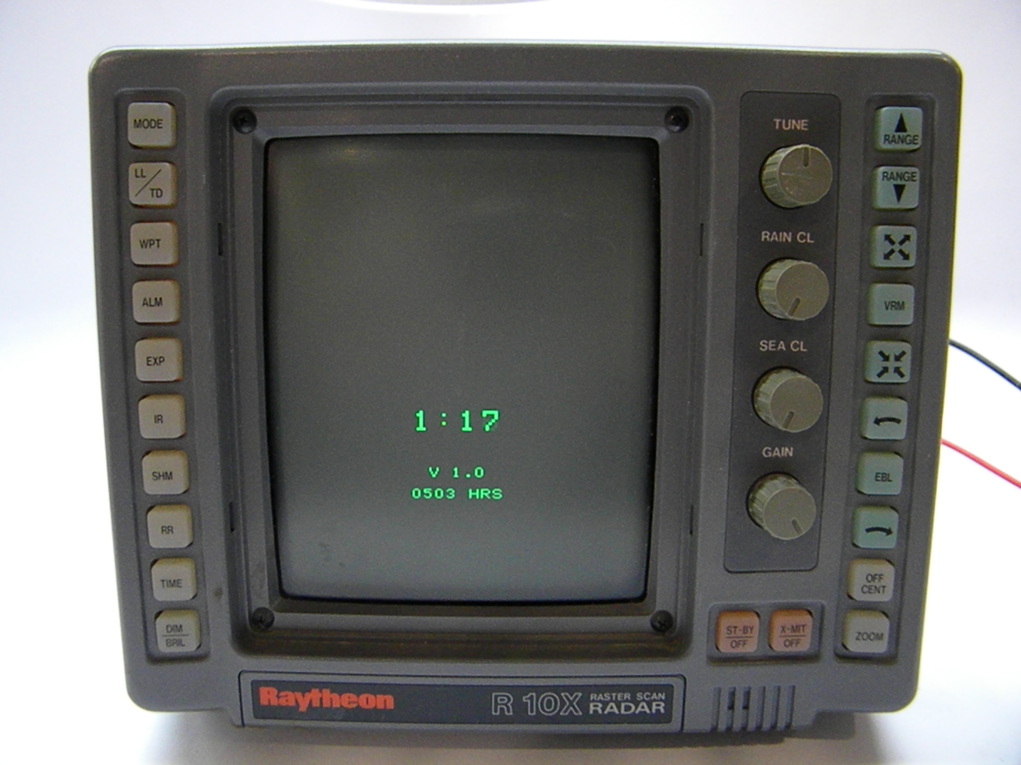 Raytheon R10X Raster Scan Radar System w/50004 18" Radome & Cables ...