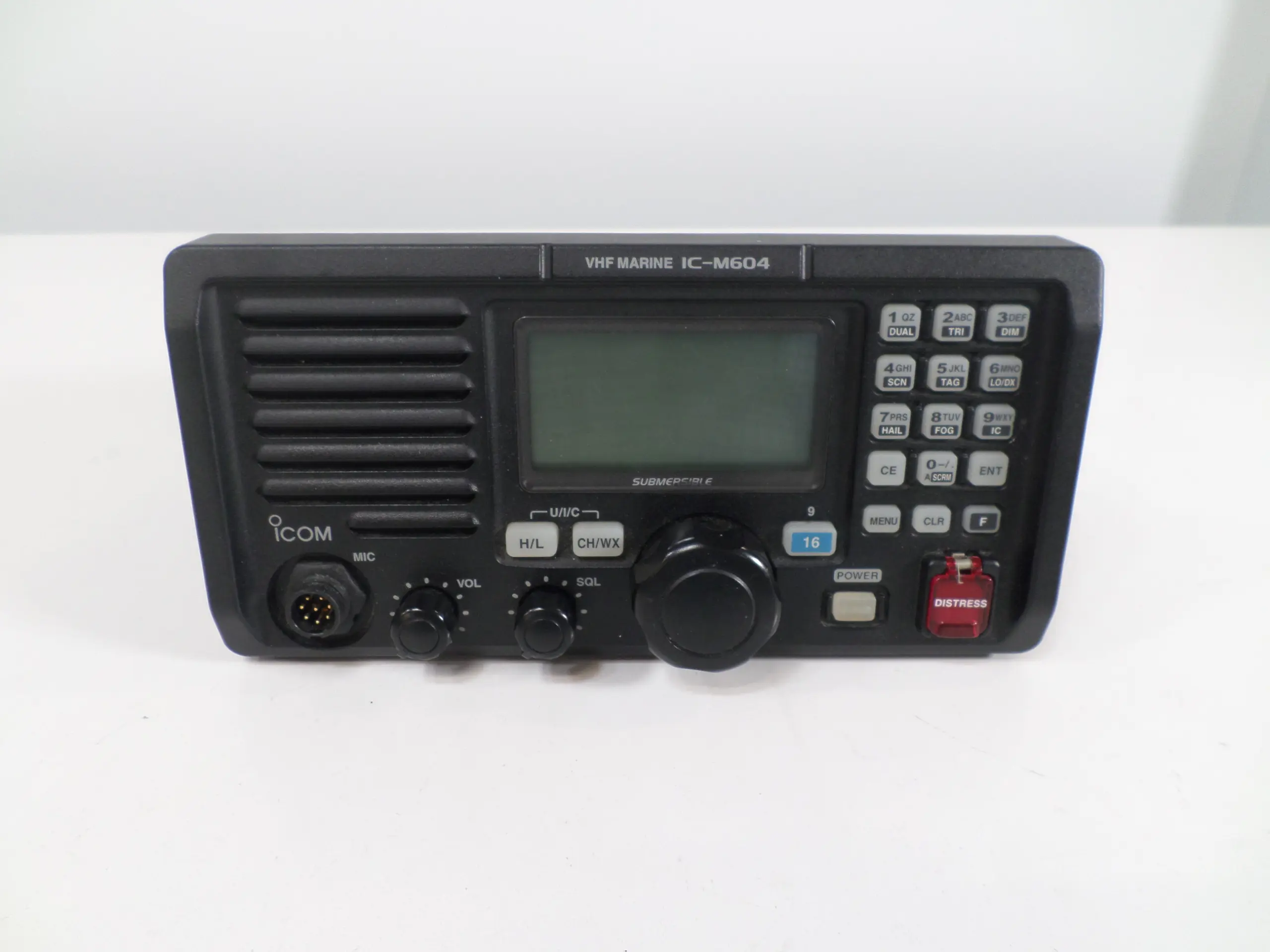 ICOM IC-M604 DSC Marine VHF Transceiver with Detachable Mic - Fully ...
