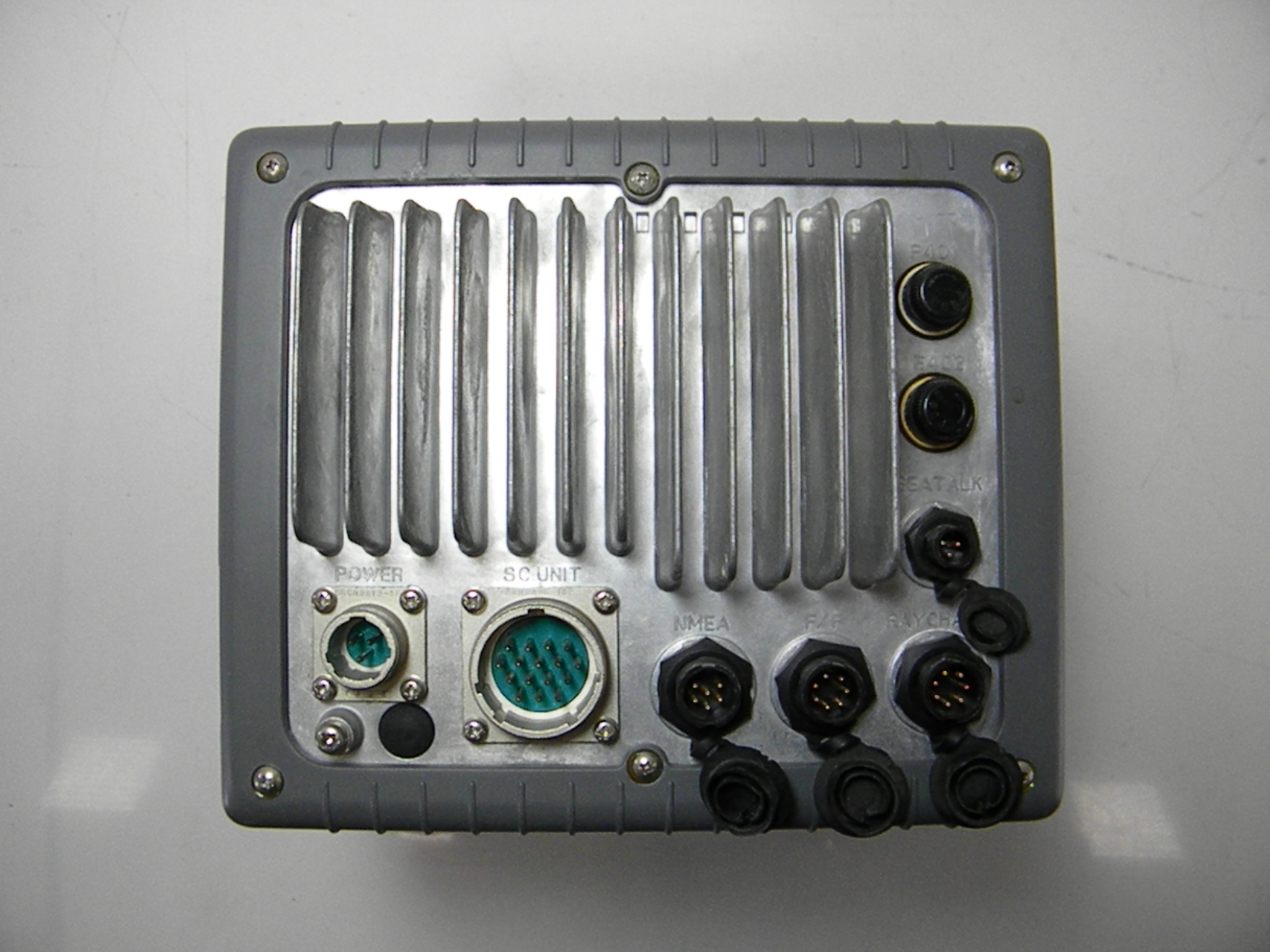 Raytheon R21XX 7" Raster Scan CRT Radar Display w/ Sun Cover - Tested ...