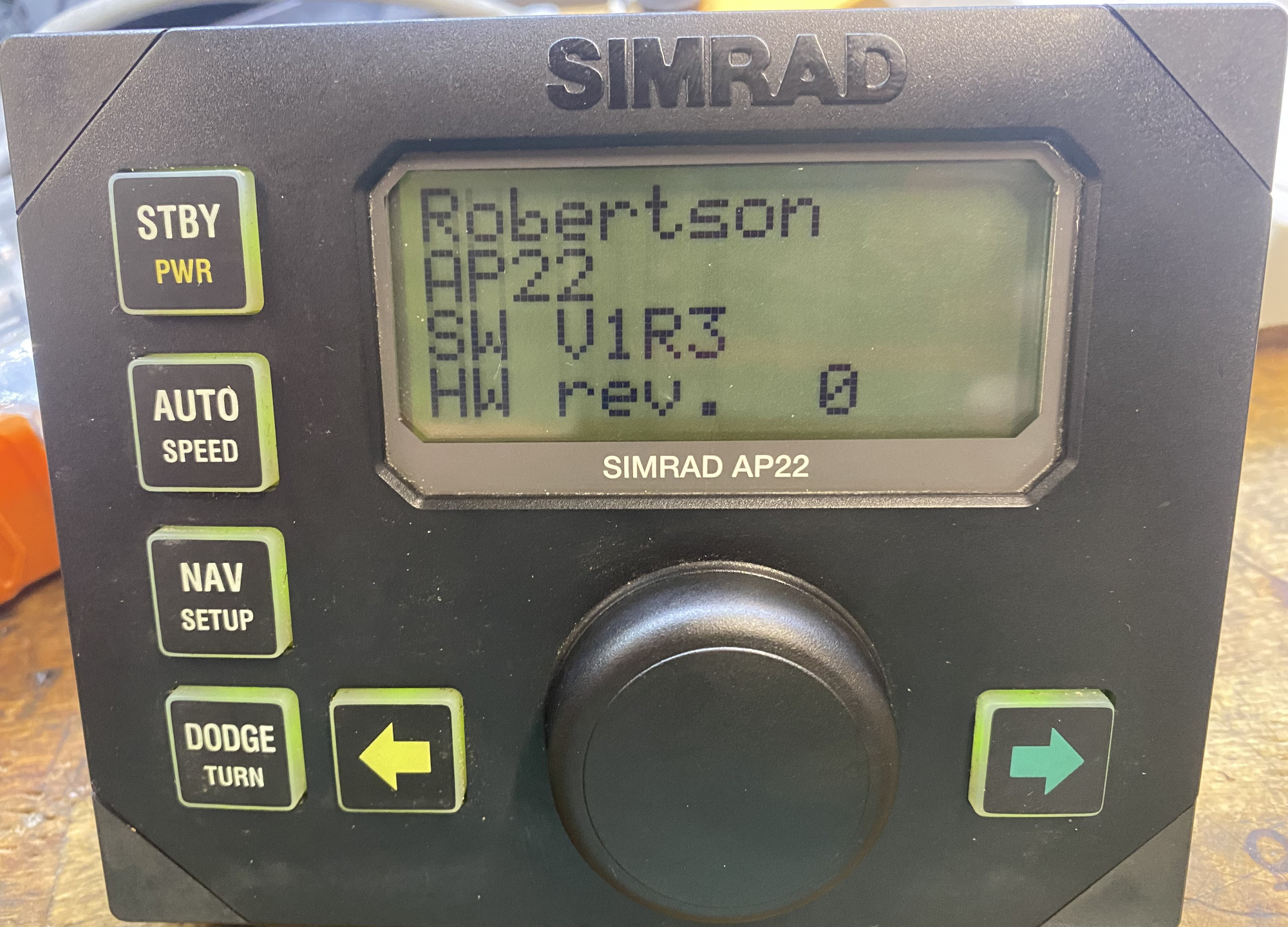 Simrad AP22/PN-22085849 Marine Autopilot Control Head - Max Marine ...