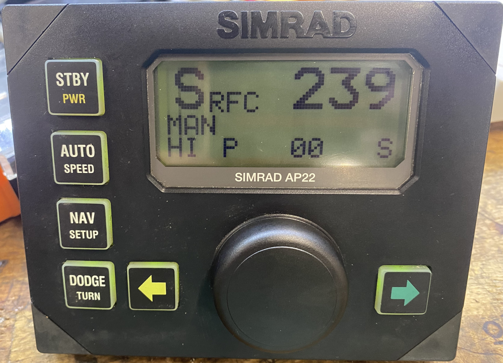 Simrad AP22/PN-22085849 Marine Autopilot Control Head - Max Marine ...
