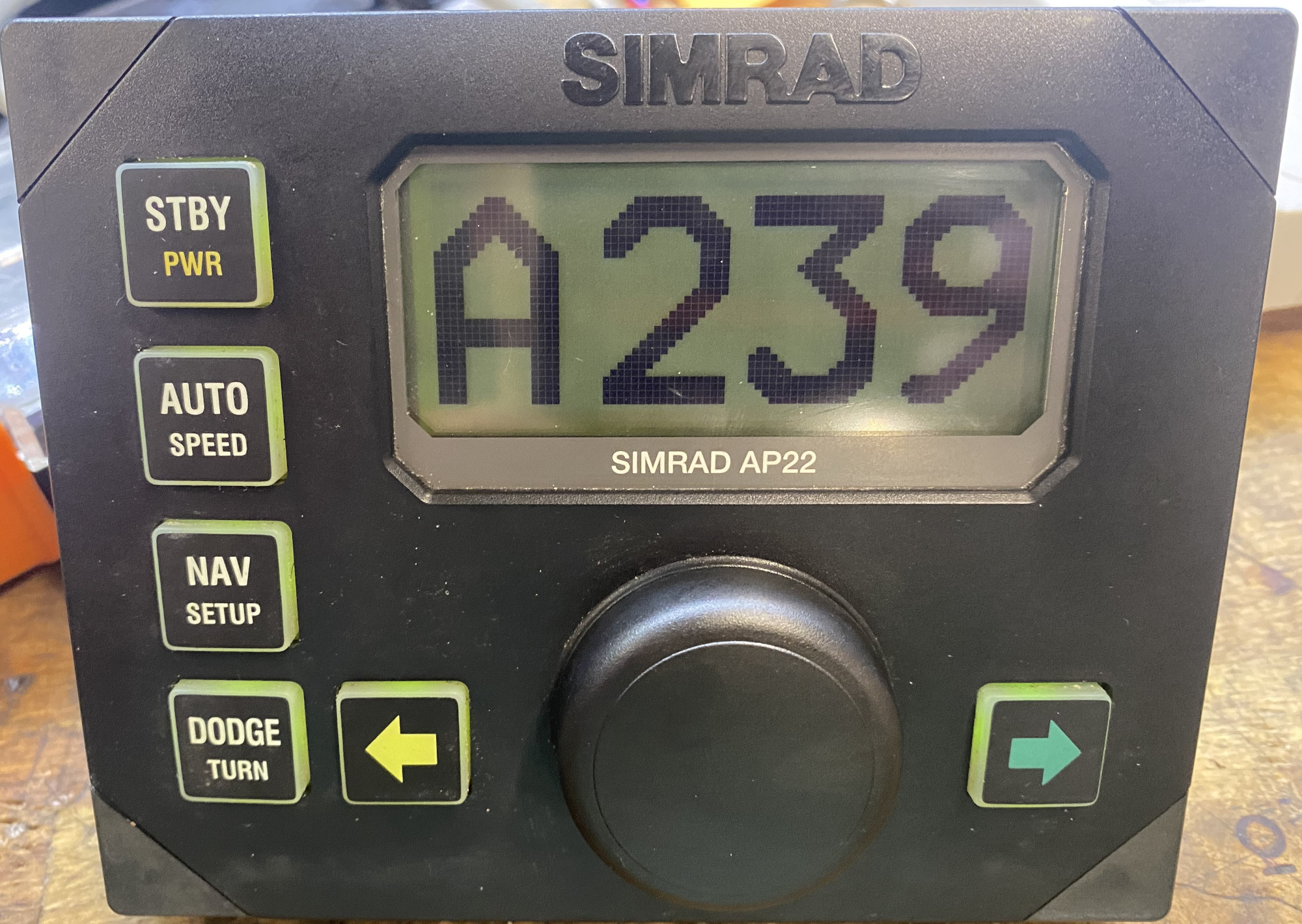Simrad AP22/PN-22085849 Marine Autopilot Control Head - Max Marine ...