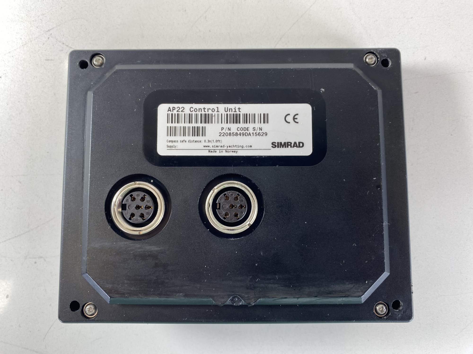 Simrad AP22/PN-22085849 Marine Autopilot Control Head - Max Marine ...