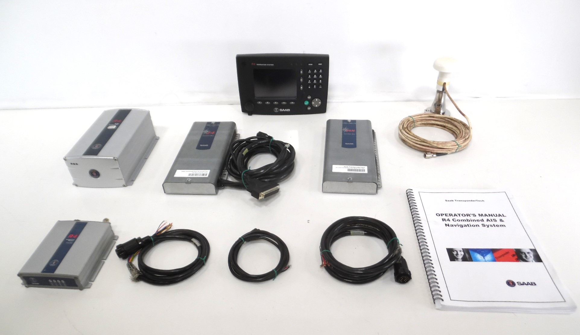 SAAB TransponderTech - R4 Class A AIS Transponder - Tested Good - CLEAN ...
