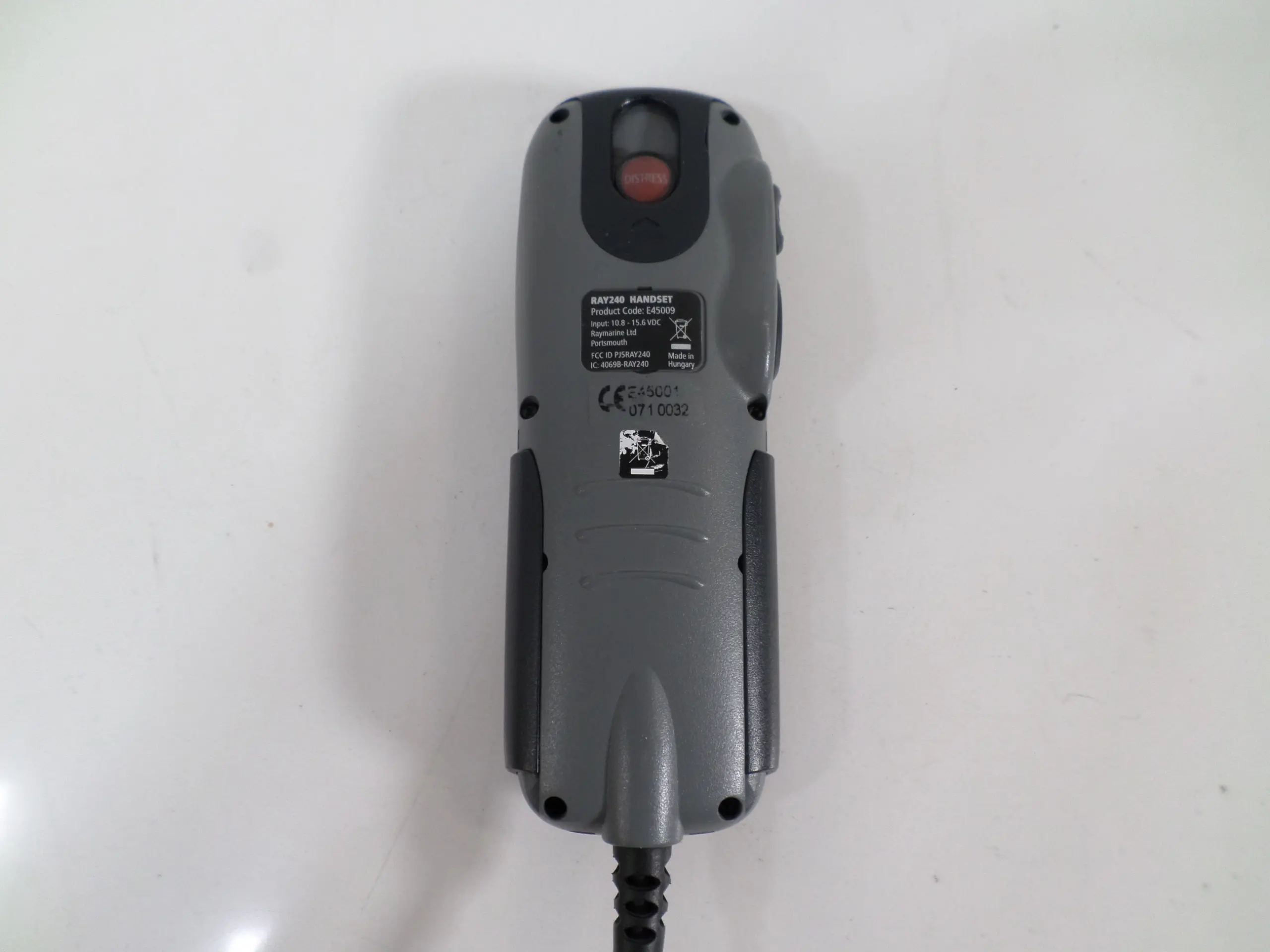 Raymarine RAY240 Marine VHF Unit Handset Model No. E45009 with Cradle ...