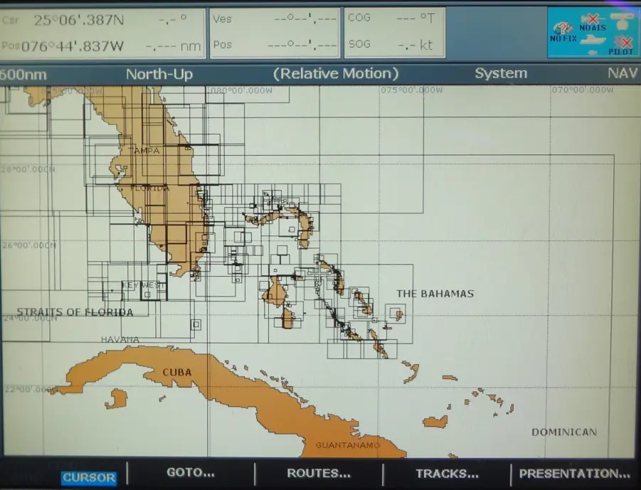 Navionics CF Chart Card CF/1XG "All USA & Northern Bahamas" 2GB Tested ...