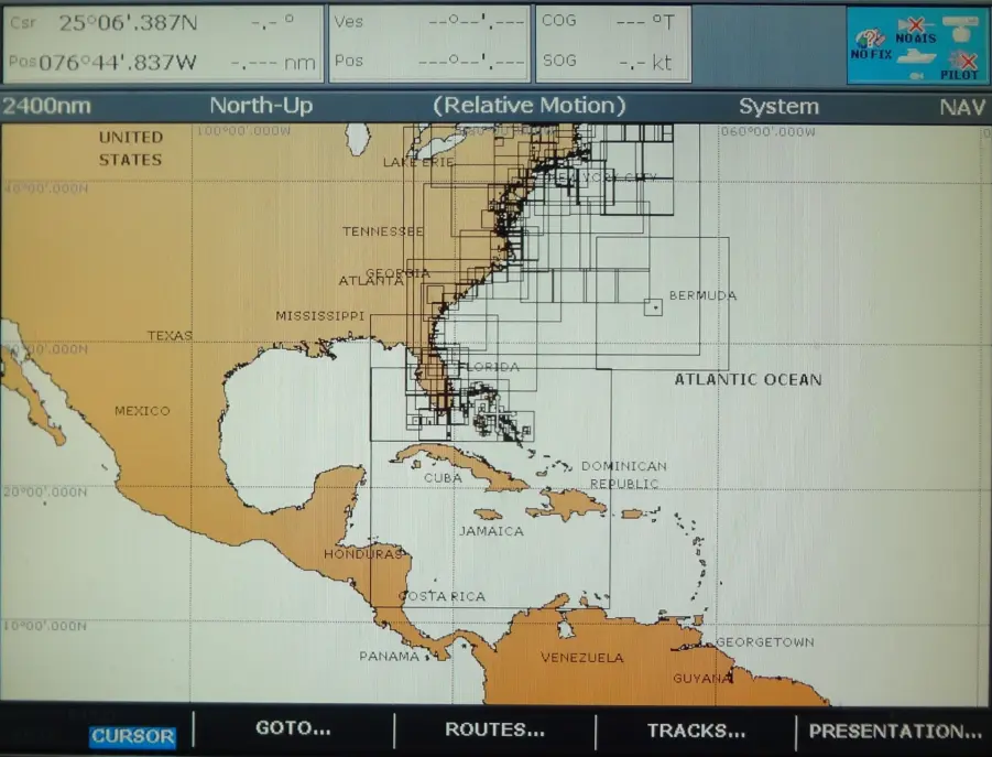 Navionics Gold CF Chart Card "USA - East" CF/16XG V01.19 - 512MB - 2007 ...