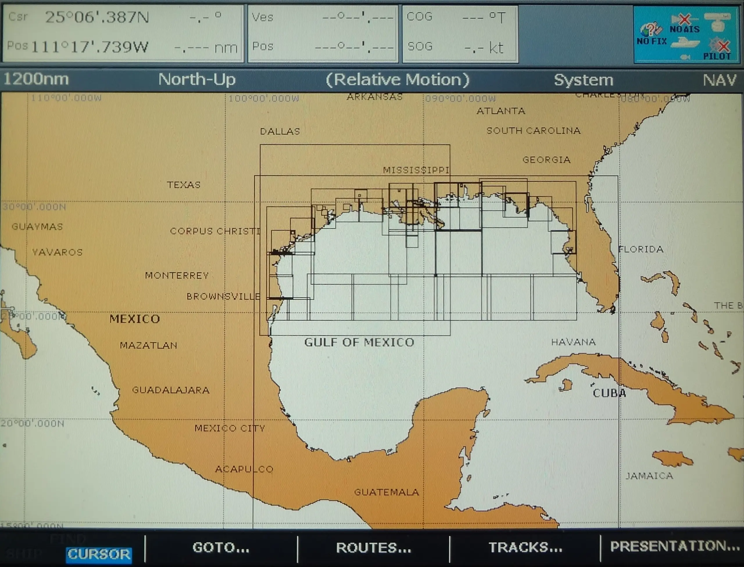Navionics CF Chart Card CF/907P "Gulf of Mexico" 2005 - 2GB - V 1.17 ...