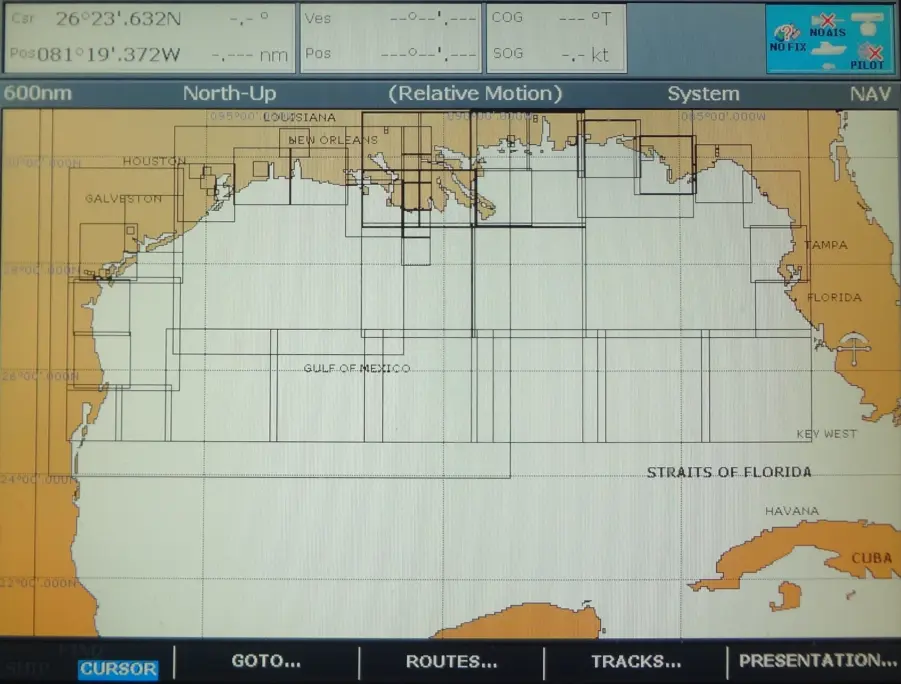 Navionics CF Chart Card CF/907P "Gulf of Mexico" 2005 - 2GB - V 1.17 ...