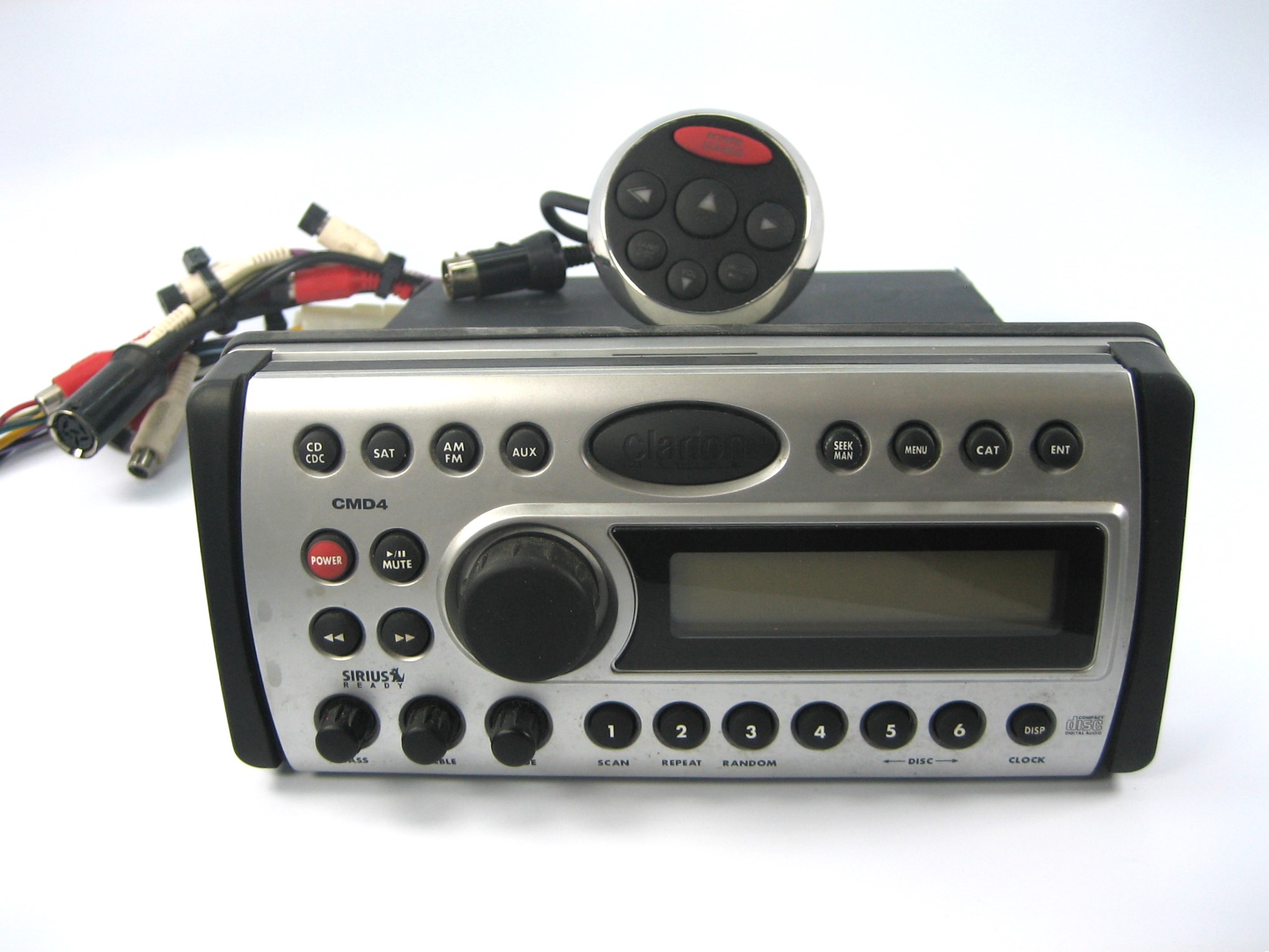 Clarion CMD4 Marine Boat Stereo Head AM/FM Sirius XM - Max Marine ...