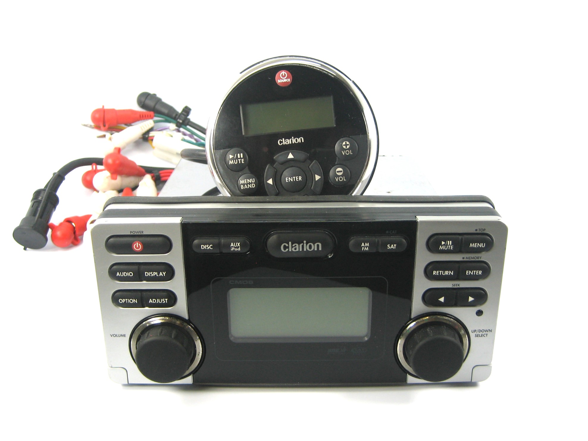 Clarion CMD6 Marine Boat Stereo Head Unit AM/FM CD - Max Marine Electronics
