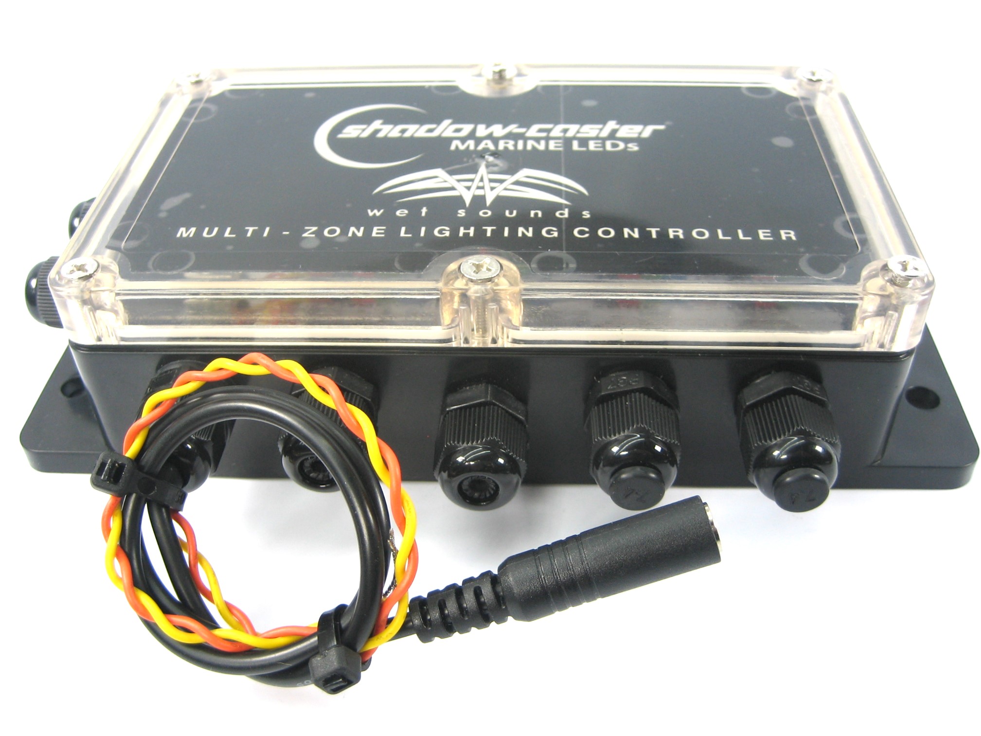 Wet Sounds WS-4Z-RGB-BB Controller V2 Shadow Caster 4 Multi-Zone Light ...