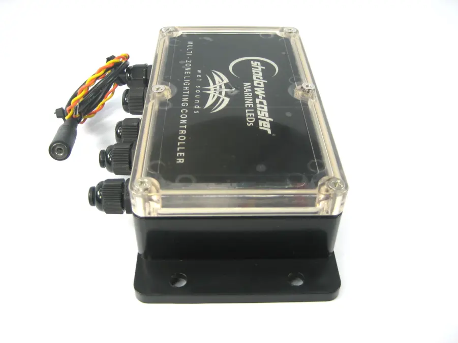 Wet Sounds WS-4Z-RGB-BB Controller V2 Shadow Caster 4 Multi-Zone Light ...