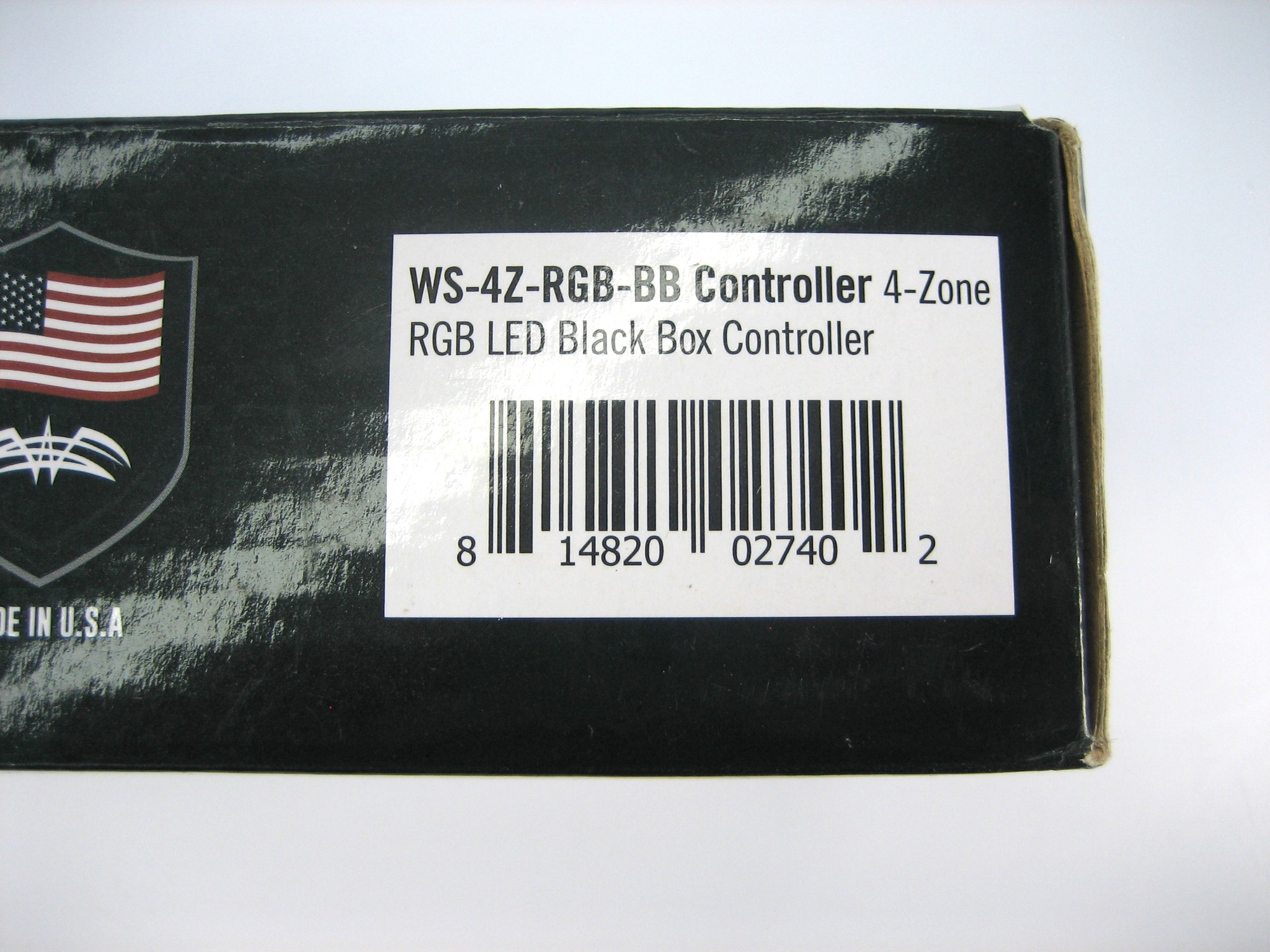 Wet Sounds WS-4Z-RGB-BB Controller V2 Shadow Caster 4 Multi-Zone Light ...