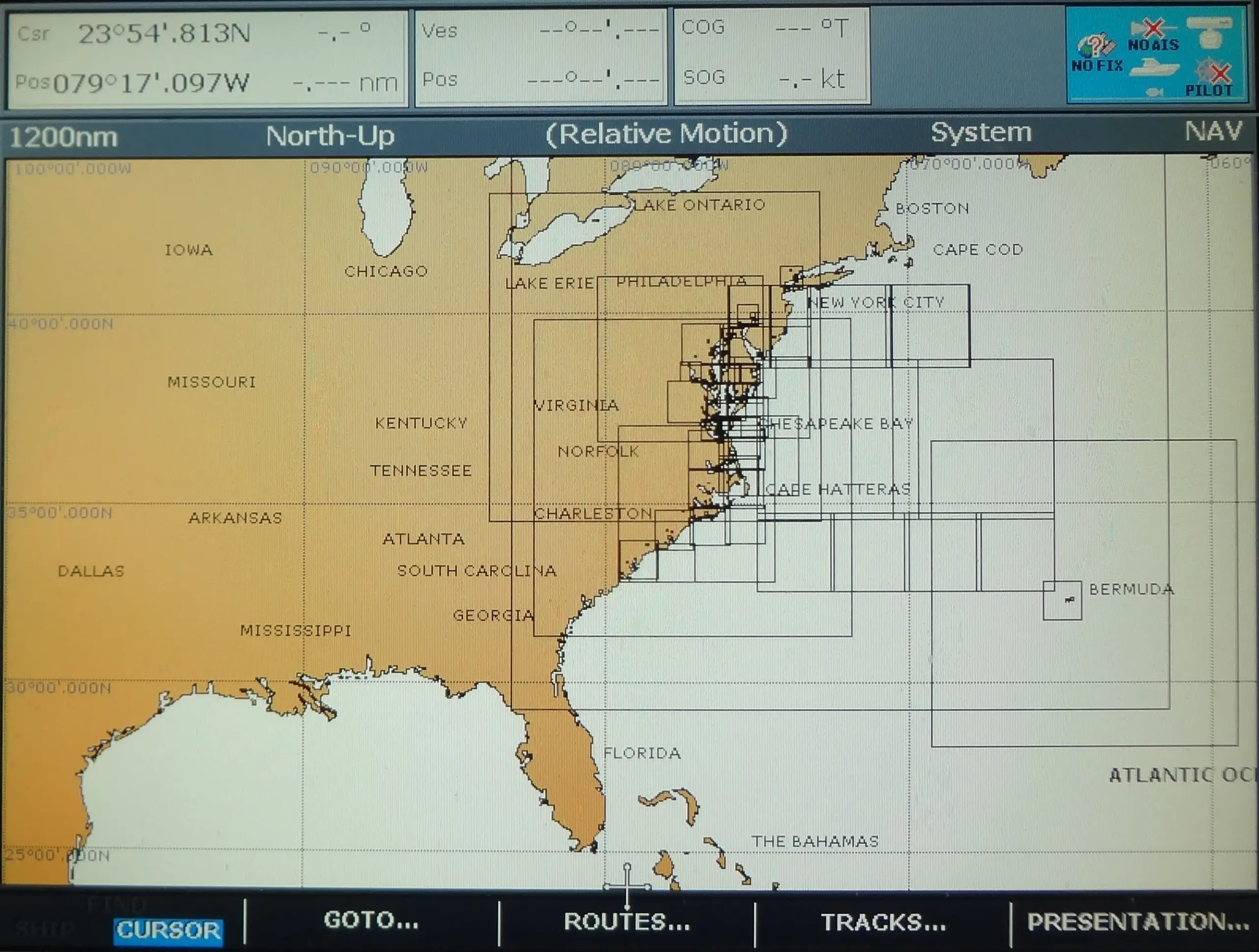 Navionics CF Chart Card CF/905G "US Mid Atlantic & Canyons" V10.18 ...