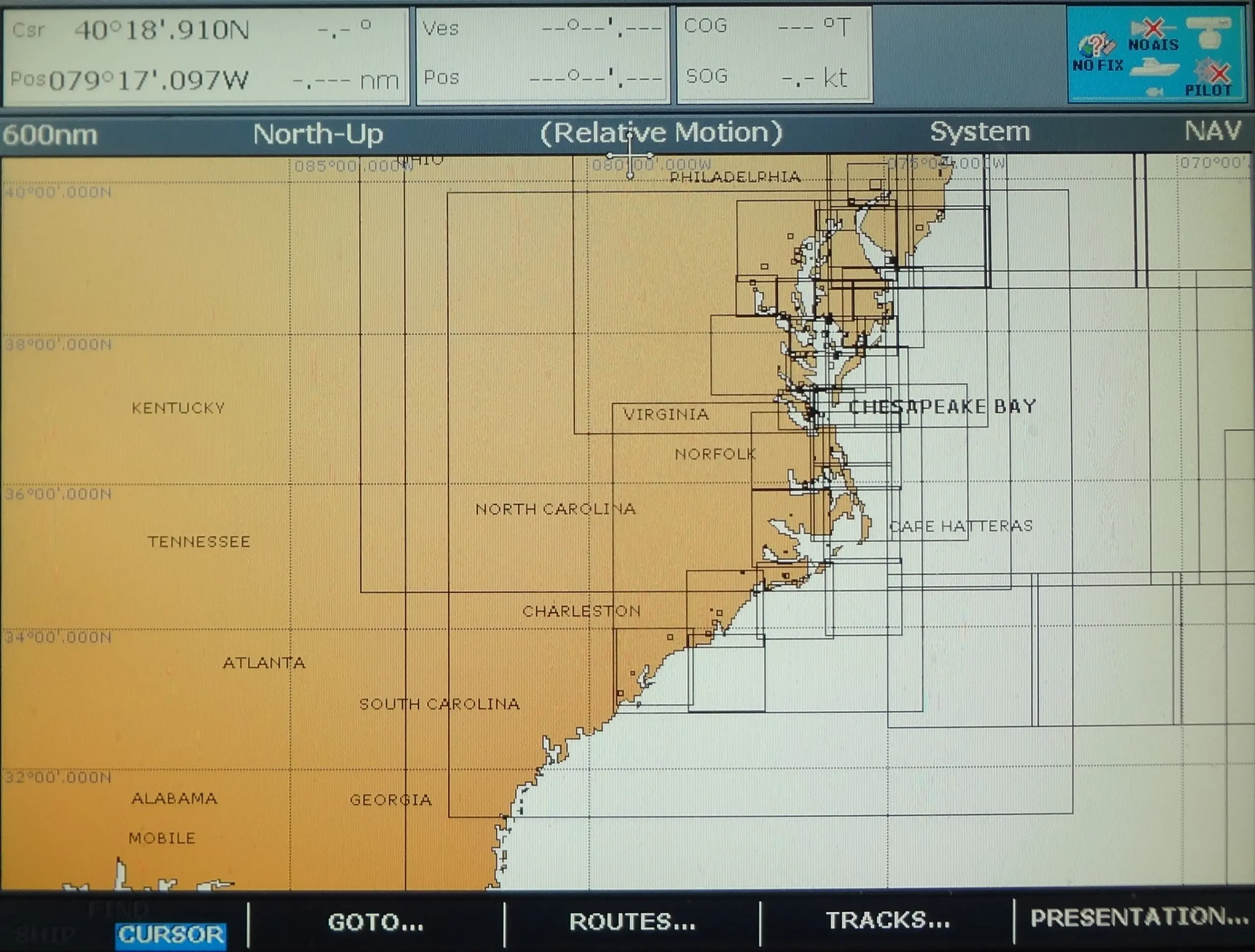 Navionics CF Chart Card CF/905G "US Mid Atlantic & Canyons" V10.18 ...