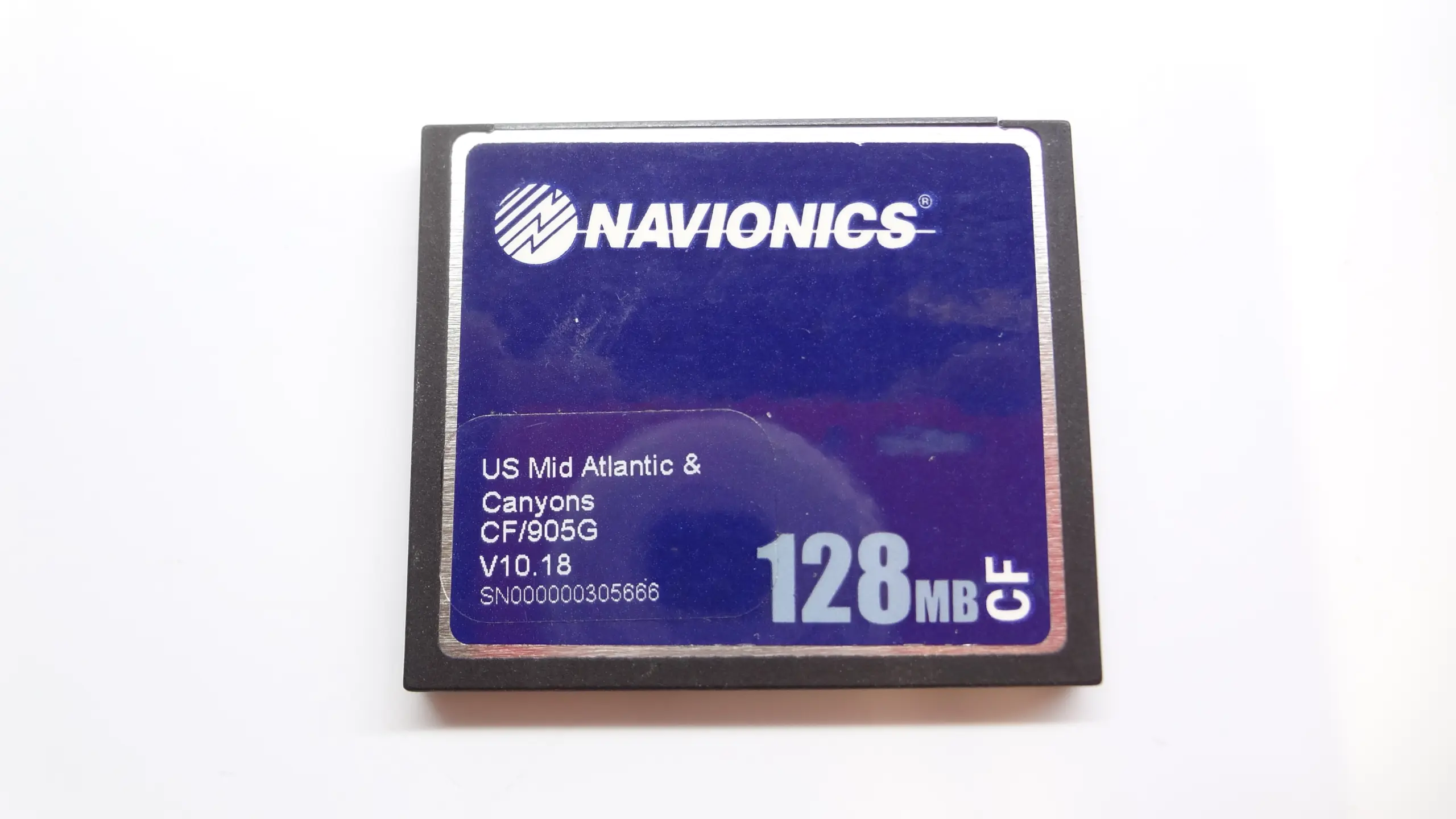 Navionics CF Chart Card CF/905G "US Mid Atlantic & Canyons" V10.18 ...