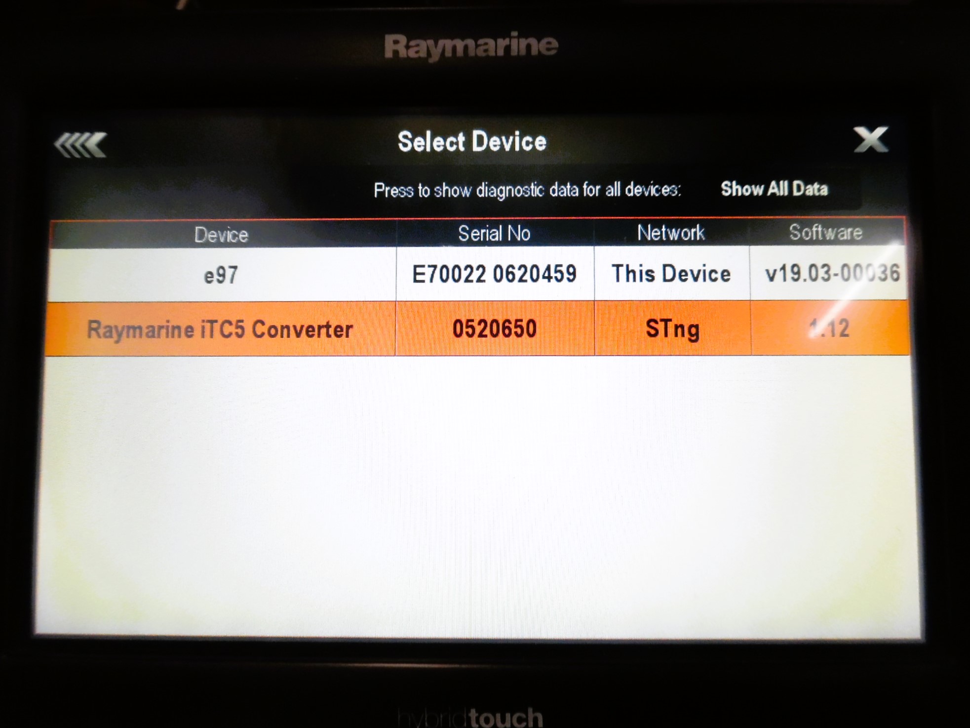 Raymarine ITC-5 Transducer Converter Module - E70010 - Tested Working ...