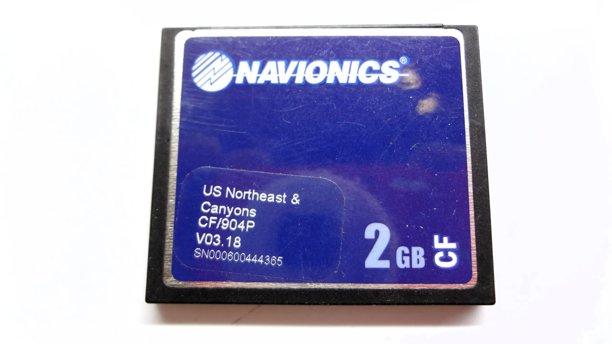 Navionics CF Chart Card CF/904P "US Northeast & Canyons" - 2GB - V03.18 ...