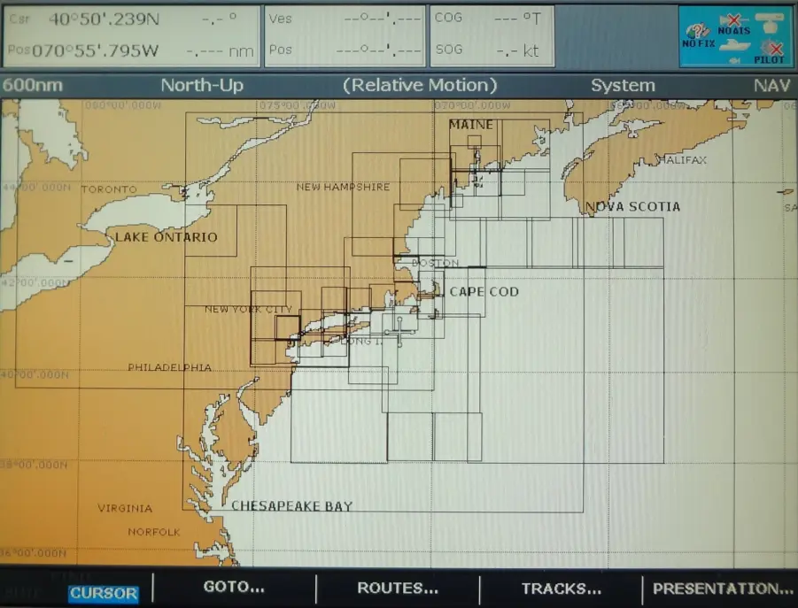 Navionics CF Chart Card CF/PLCF/904FISH "US Northeast & Canyons" 500MB ...
