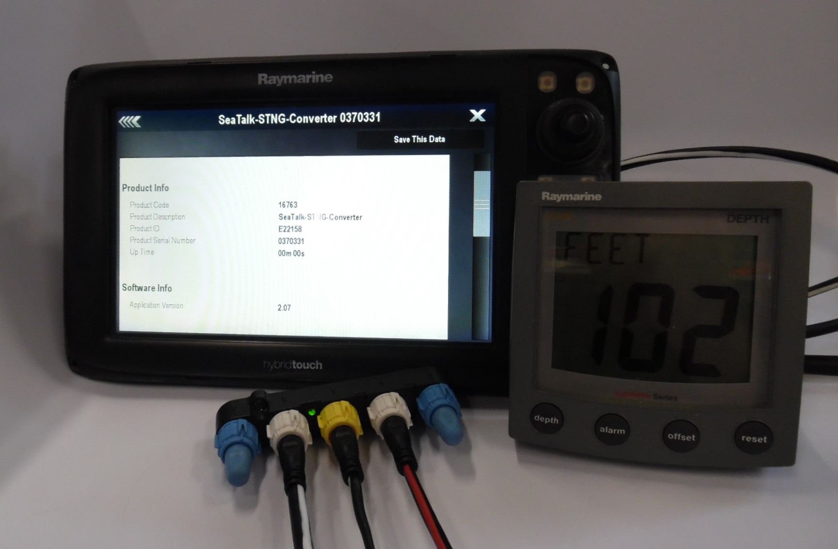 Raymarine SeaTalk 1 to SeaTalk NG 5 Way Backbone Converter Kit - E22158 ...
